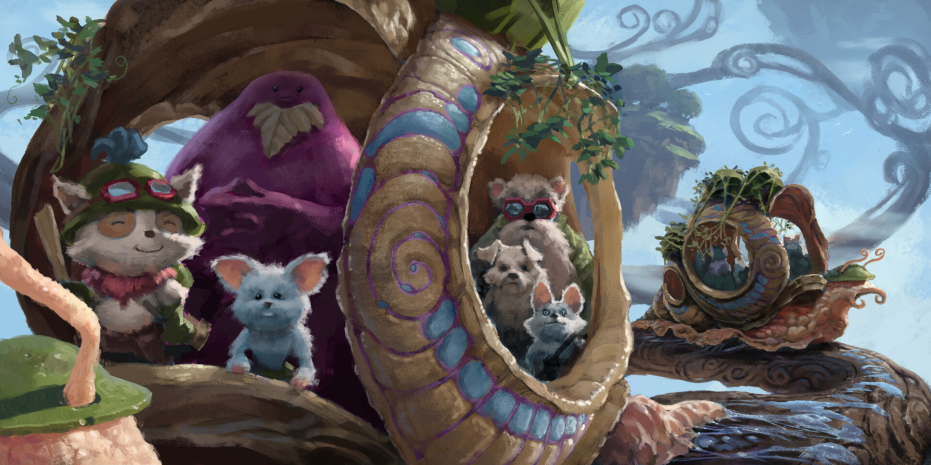 ArtStation - Legends Of Runeterra - Teemo Training Camp