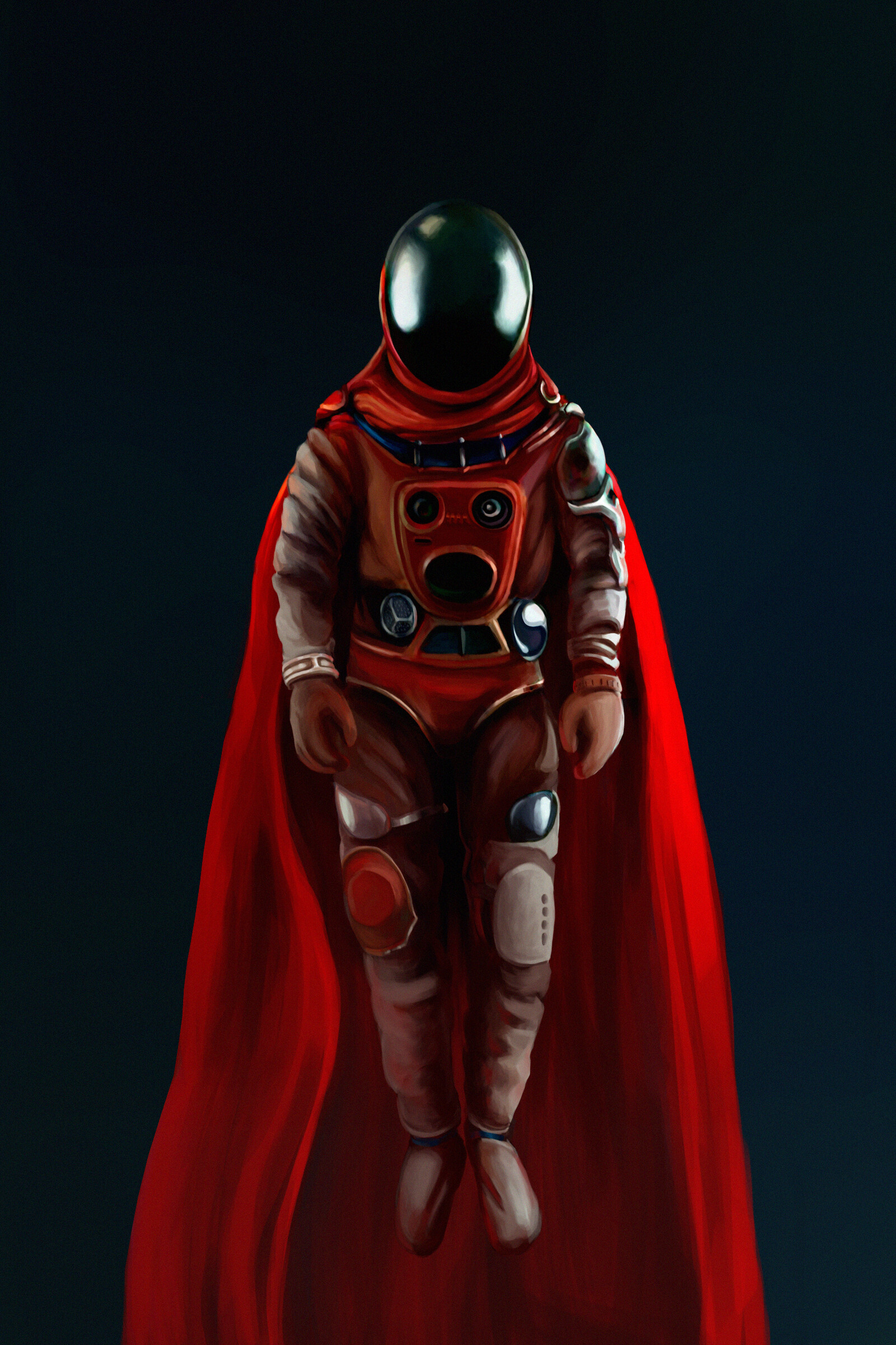 ArtStation - Red Astronaut