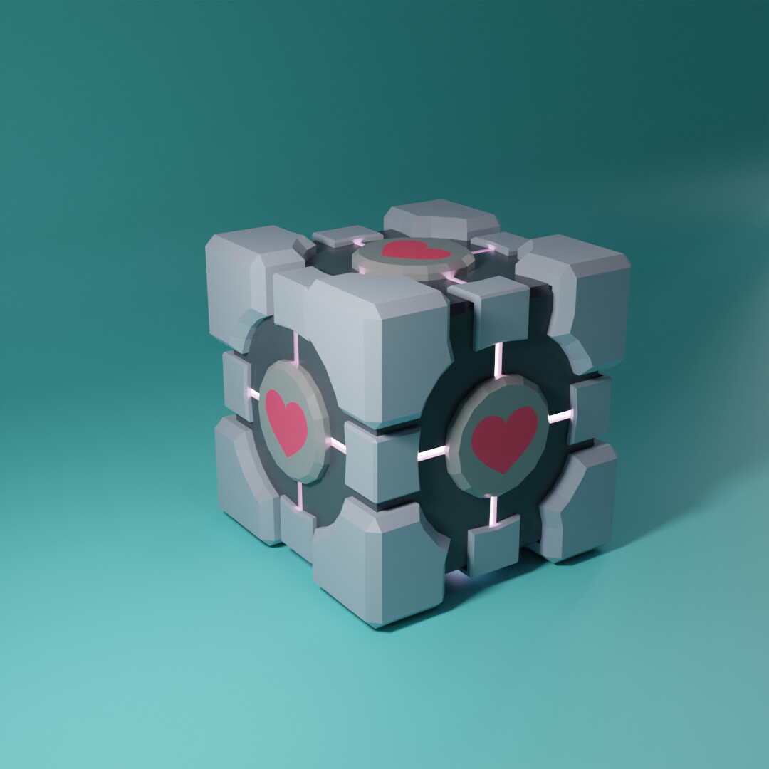 ArtStation - Companion Cube