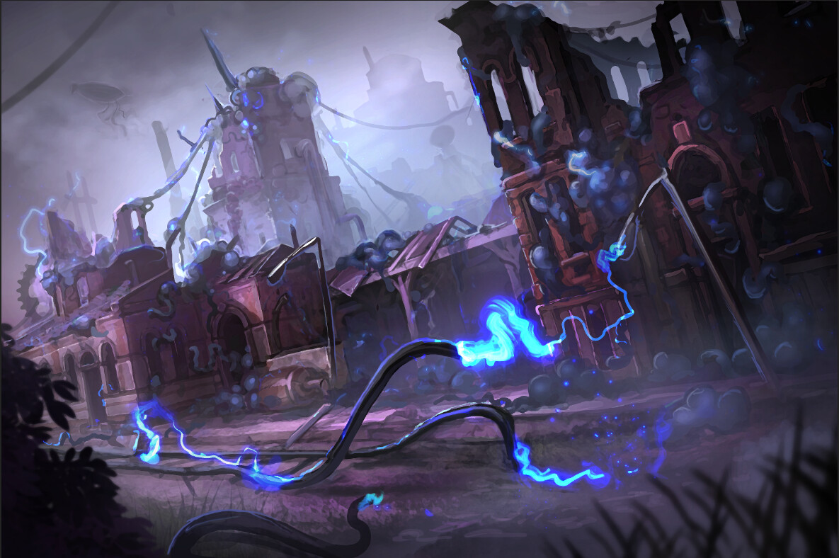 ArtStation - Infected Train Station