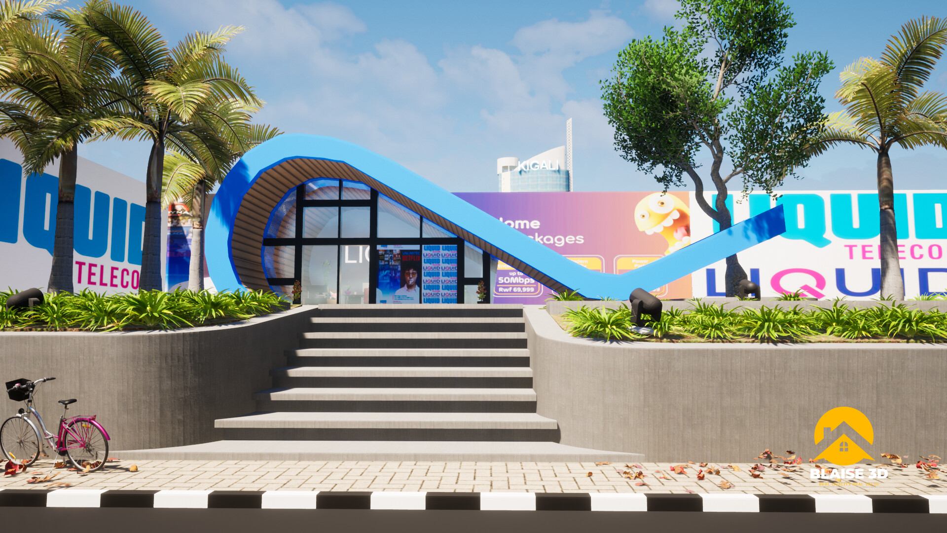 Blaise Design - Liquid Telecom Rwanda