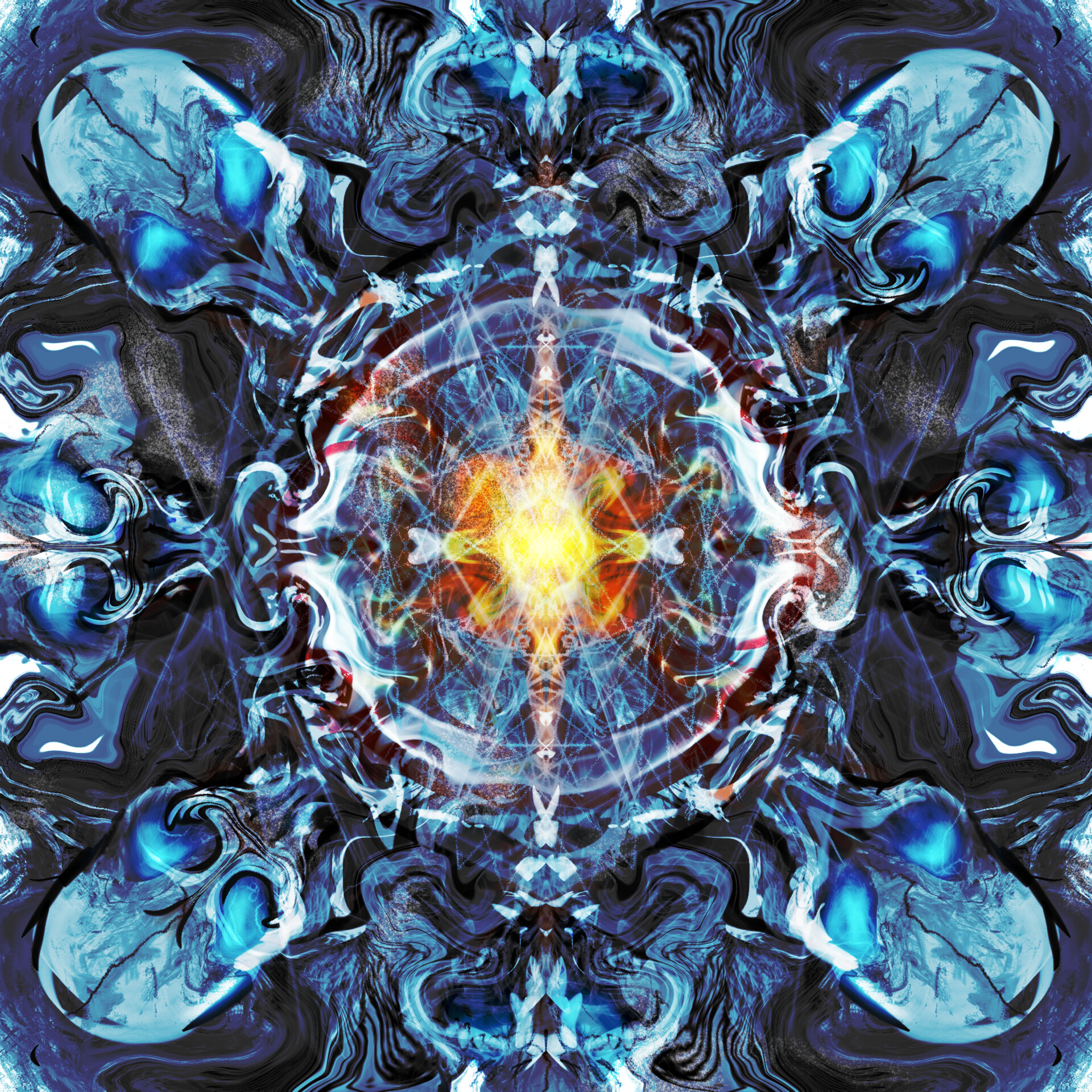 ArtStation - Monstrous Mandalas