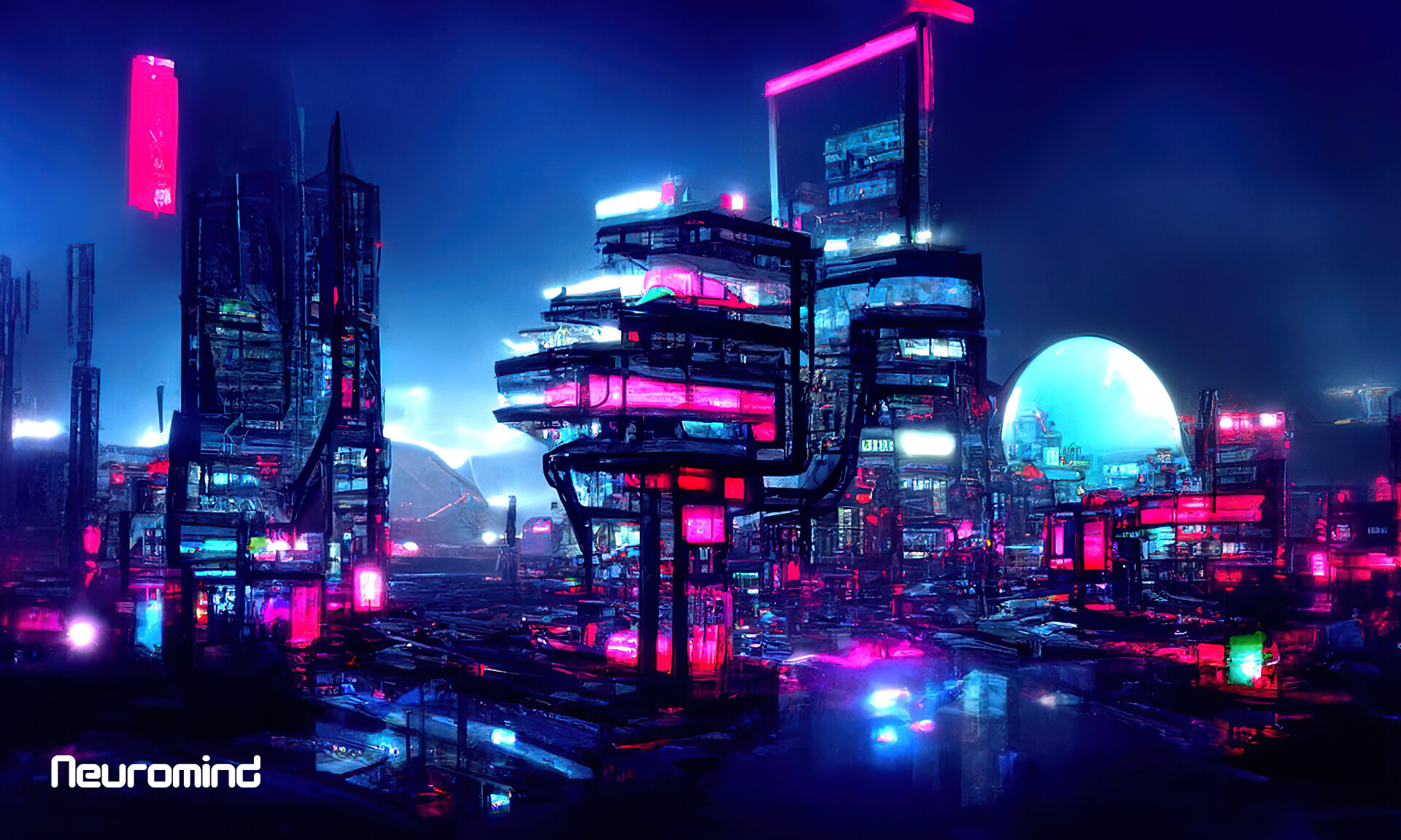 ArtStation - Cyberpunk City