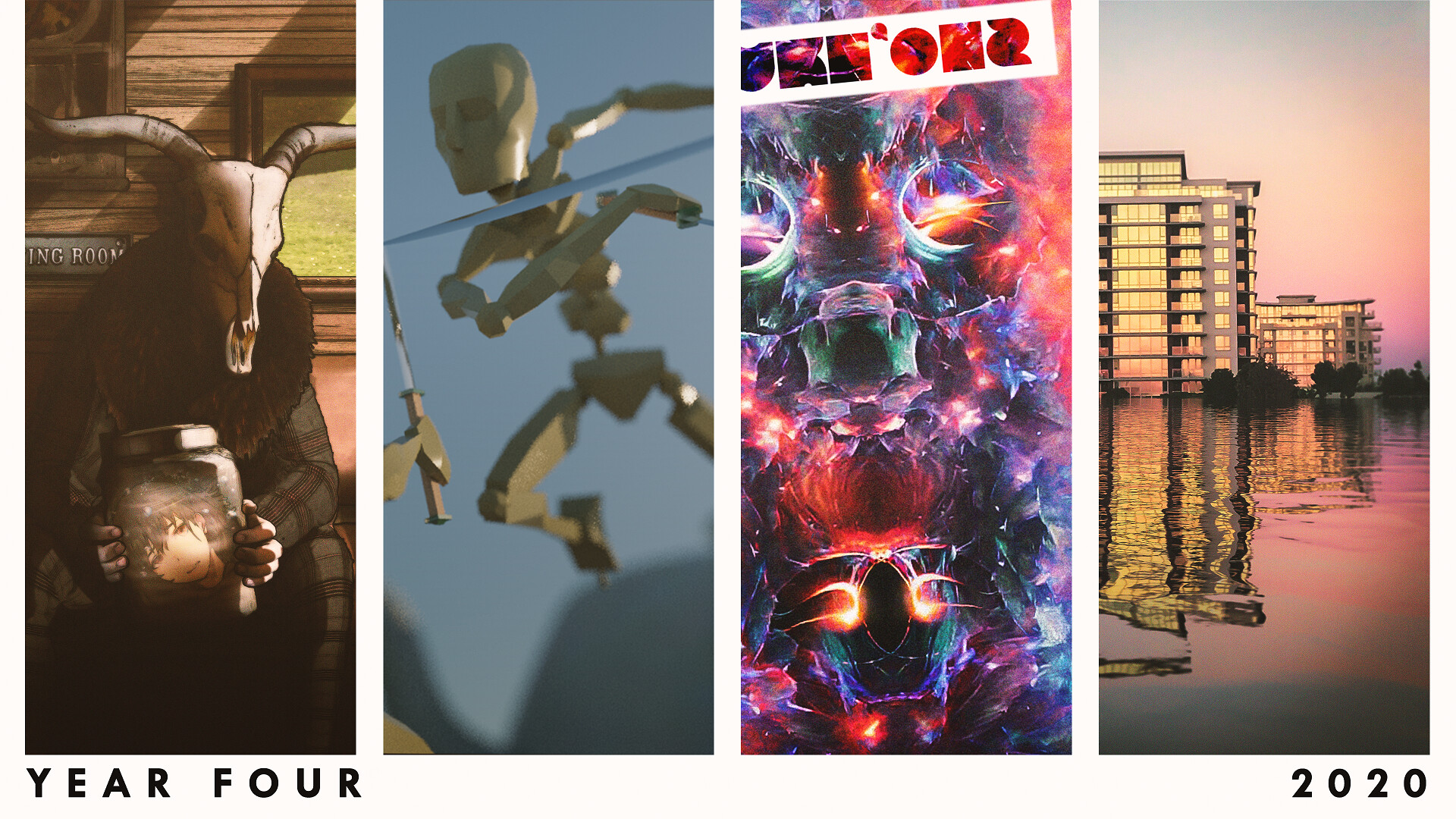 ArtStation - Year Four Banners (Test)