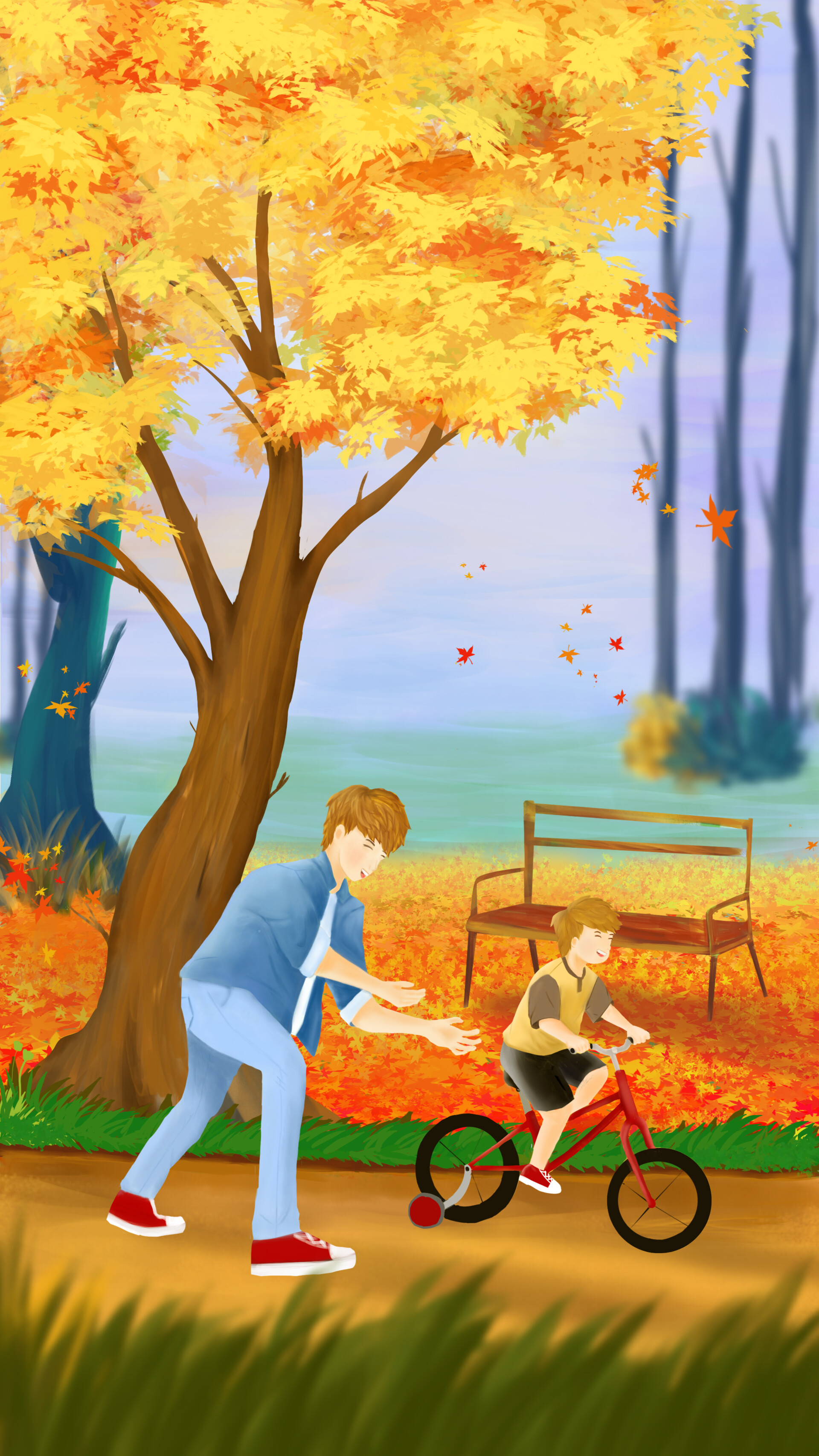 ArtStation - Dad & Son