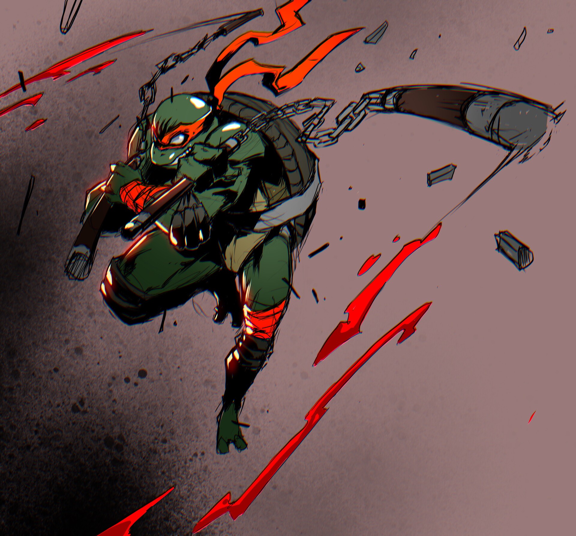 ArtStation - Mikey at work