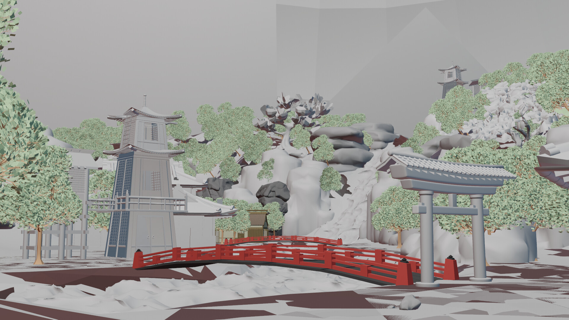 PuNaPa - Medieval Japanese Environment Designed