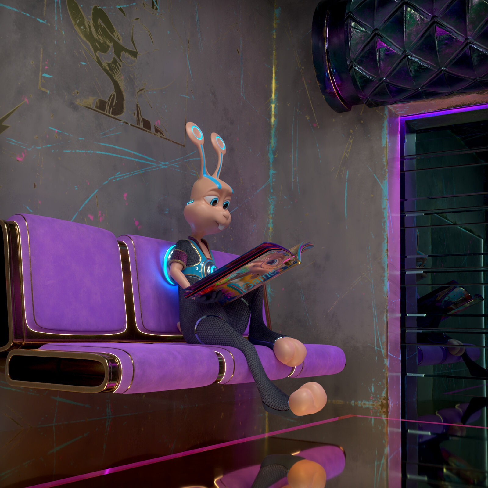 Anton Kozlov - Scene: Magazine 3D / Сцена: Журнал 3D 🌟😁🌟👨🏼‍🎨🌟😈🌟 ️🌟