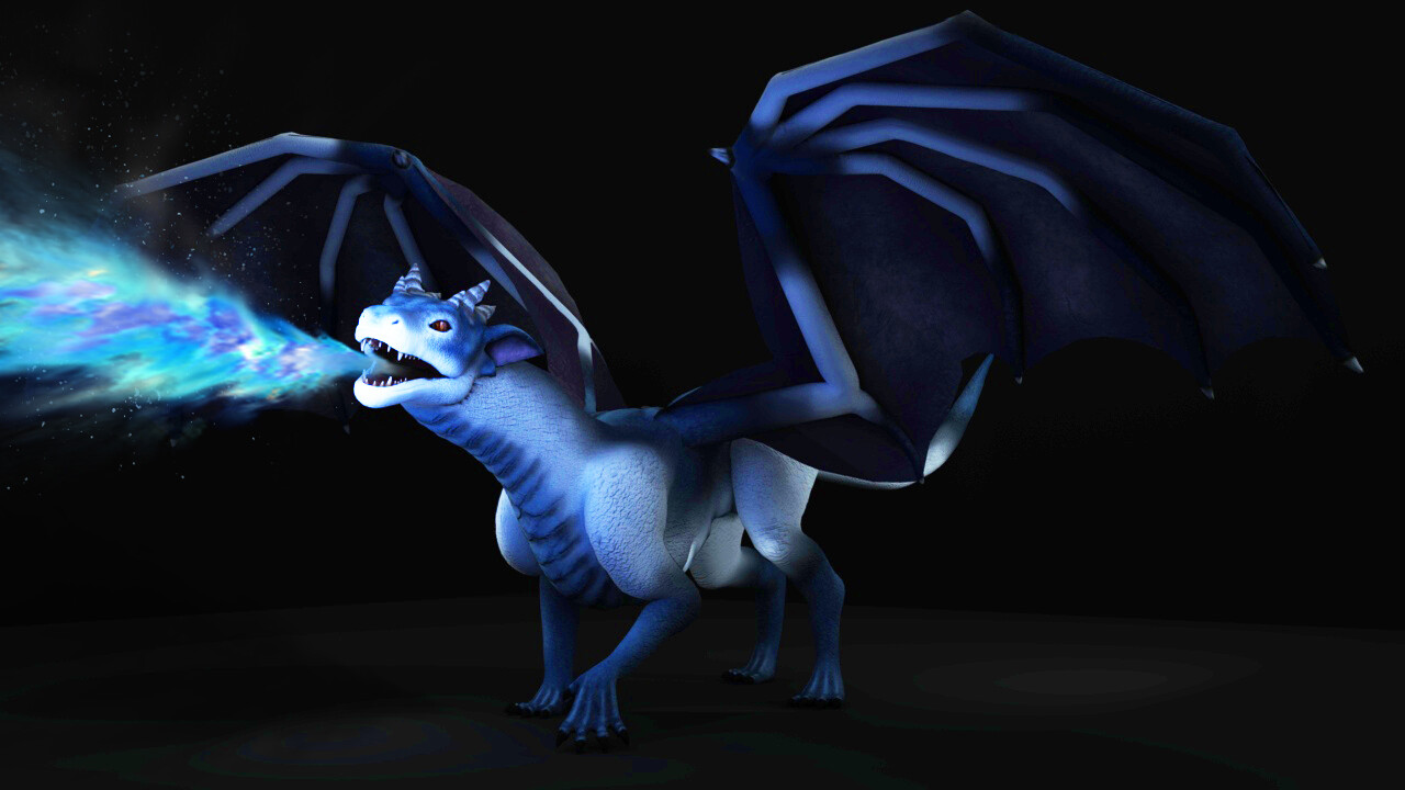 ArtStation - Ice Dragon