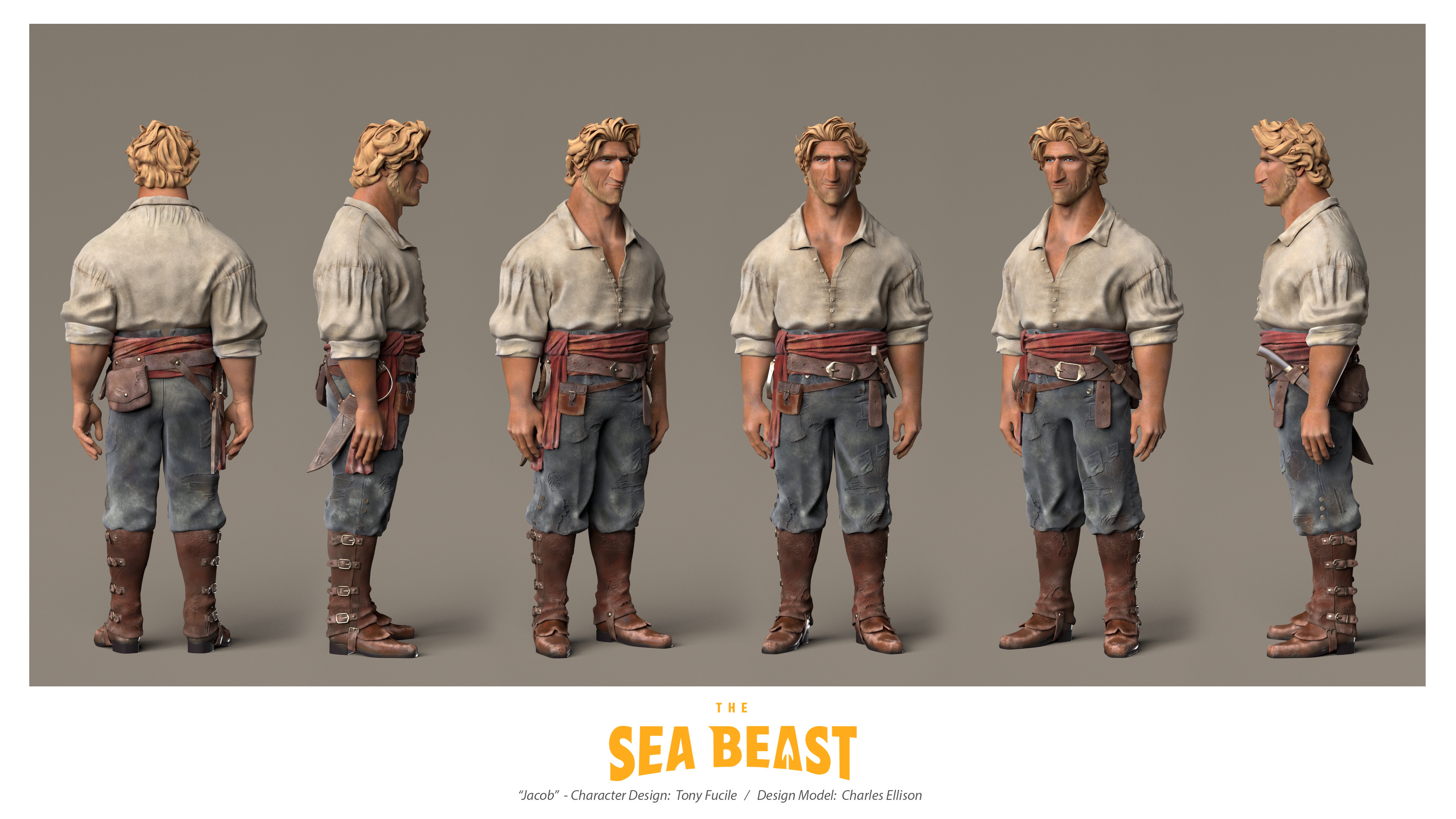 Charles Ellison - Jacob - Netflix Animation's "The Sea Beast"