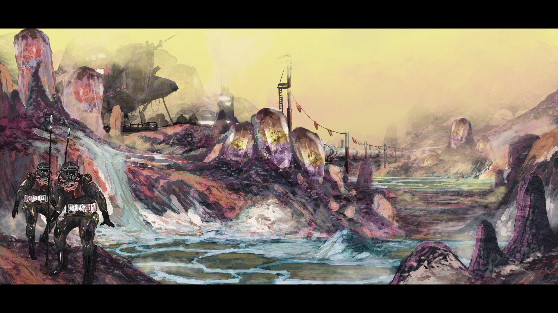 Christopher Plante - The Sulfurous Moon Vol - Sahm' Volari Mining Colony