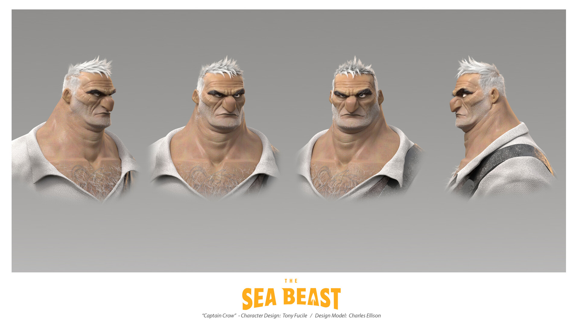 Charles Ellison - Captain Crow - Netflix Animation's "The Sea Beast"
