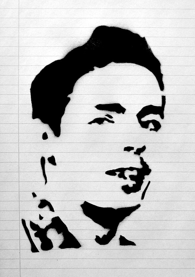 ArtStation - Stencil portrait