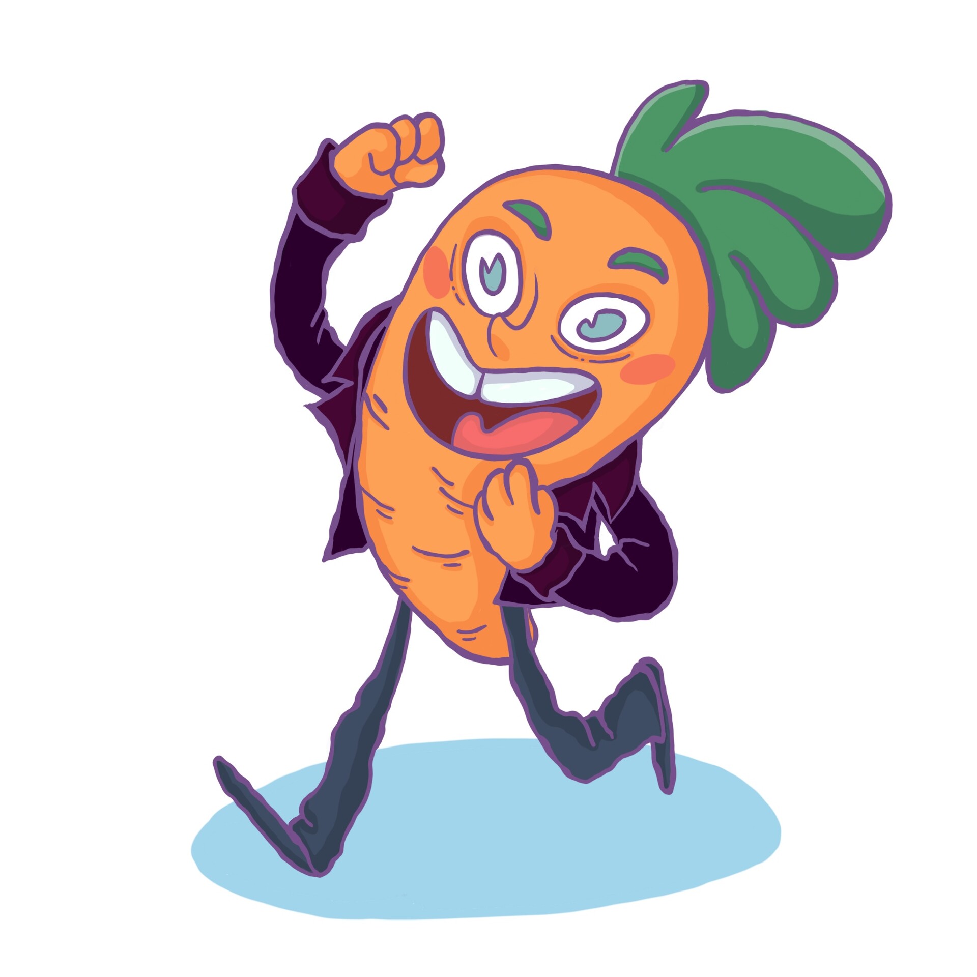 ArtStation - Cartoon carrot