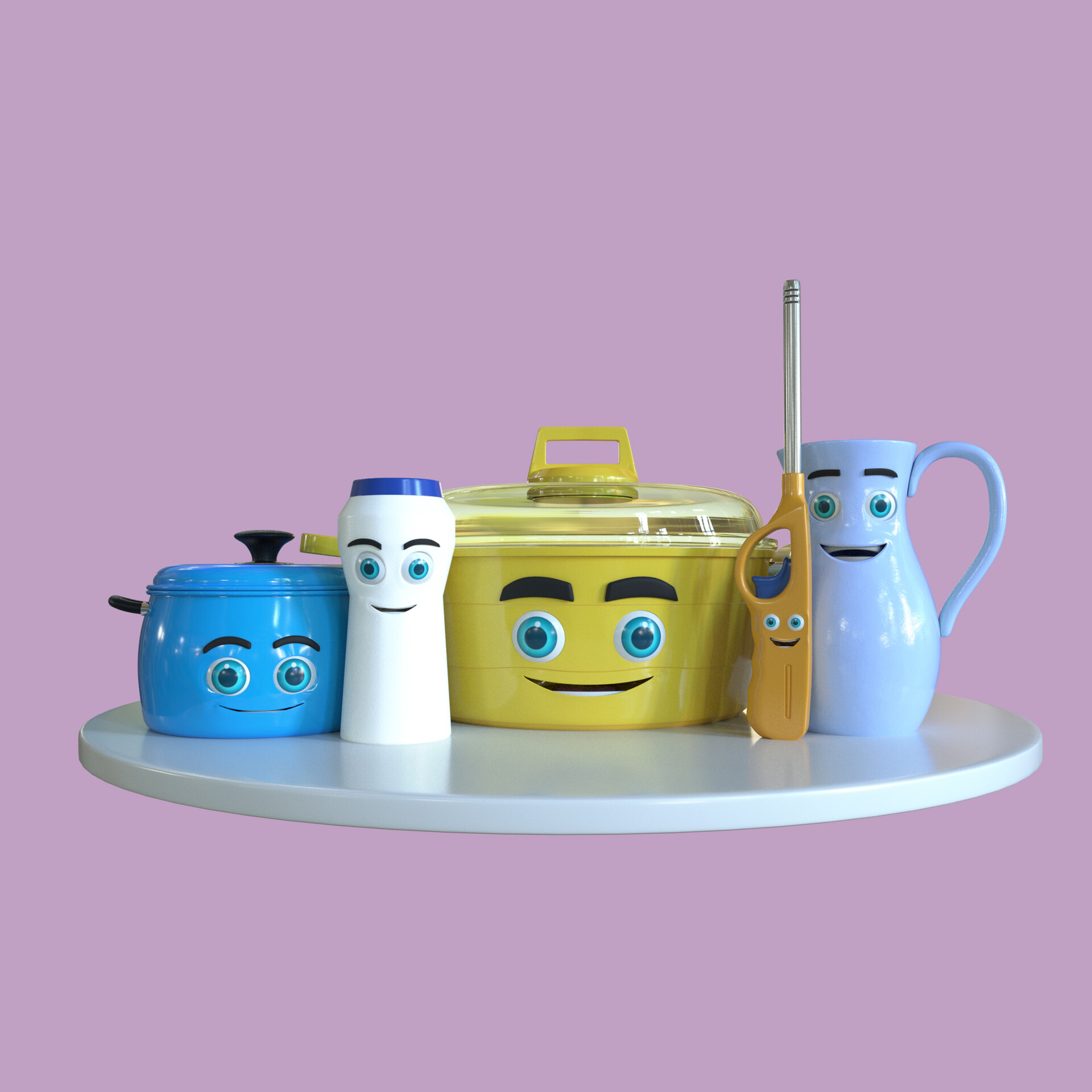 ArtStation - KITCHEN CHARACTERS