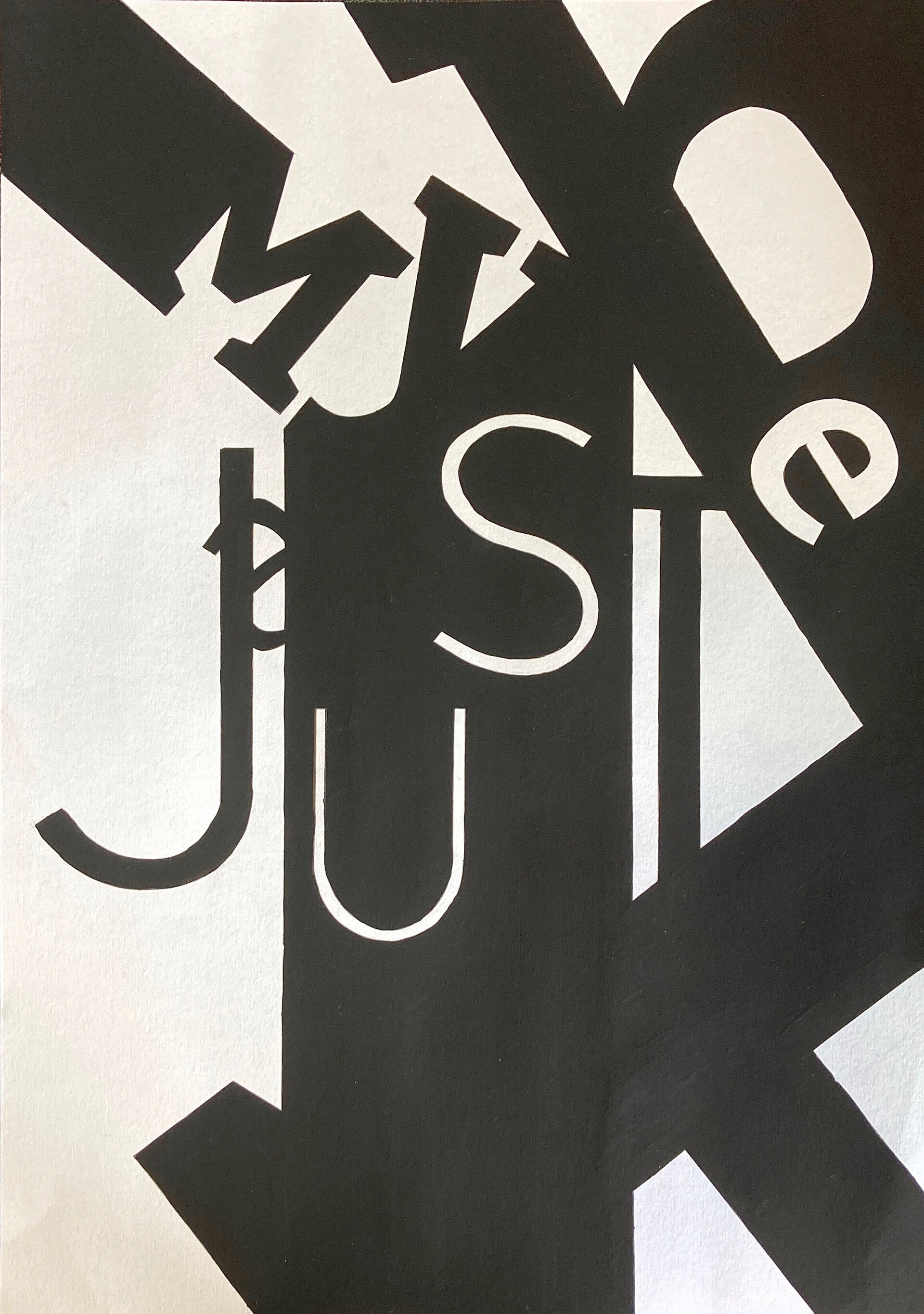 ArtStation - Uni - Year 1 Typography as Shape Design