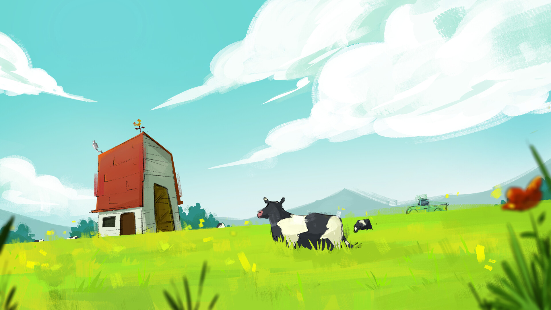 ArtStation - The farm (timelapse)