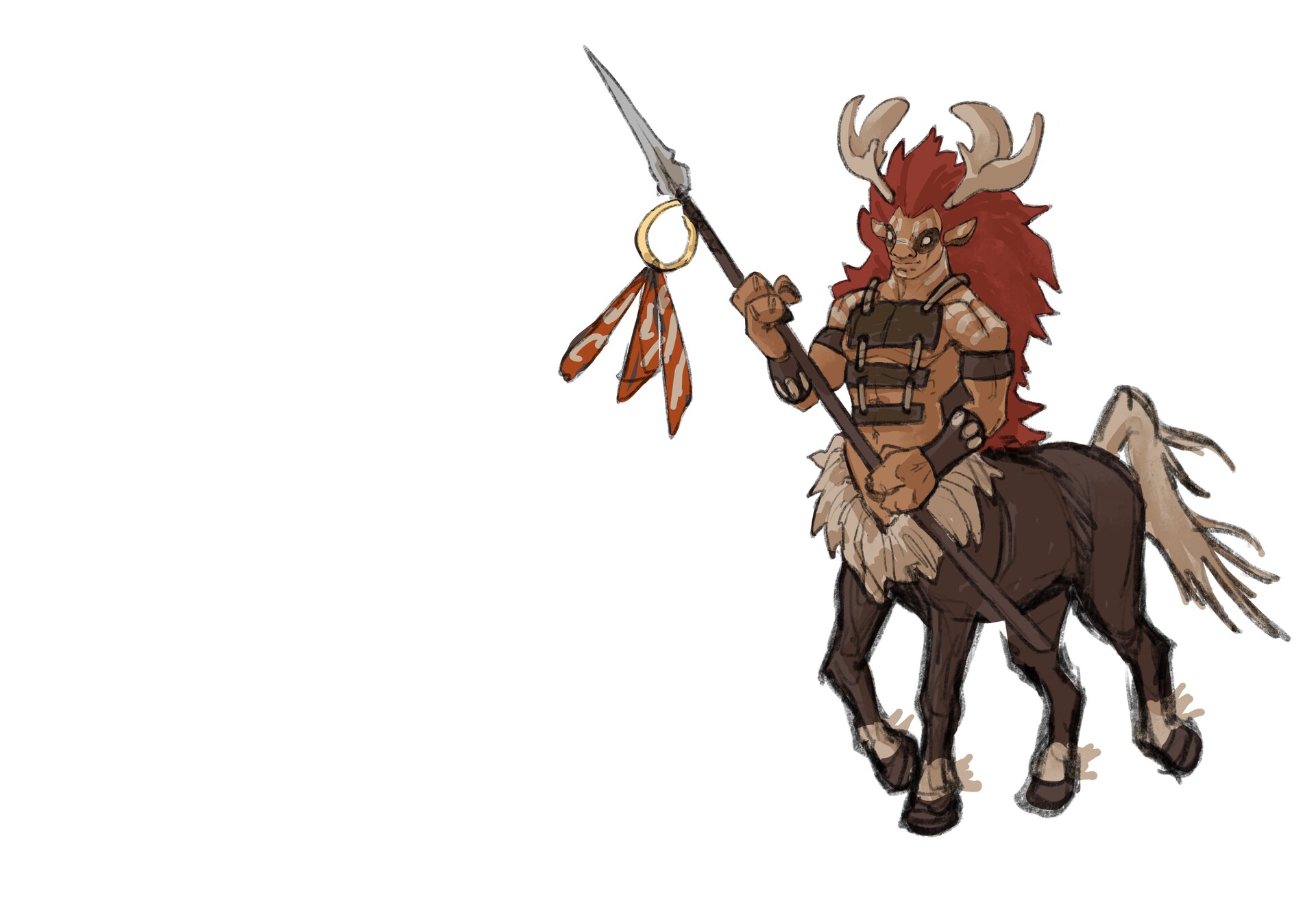 ArtStation - Tara Duncan´s Centaurs