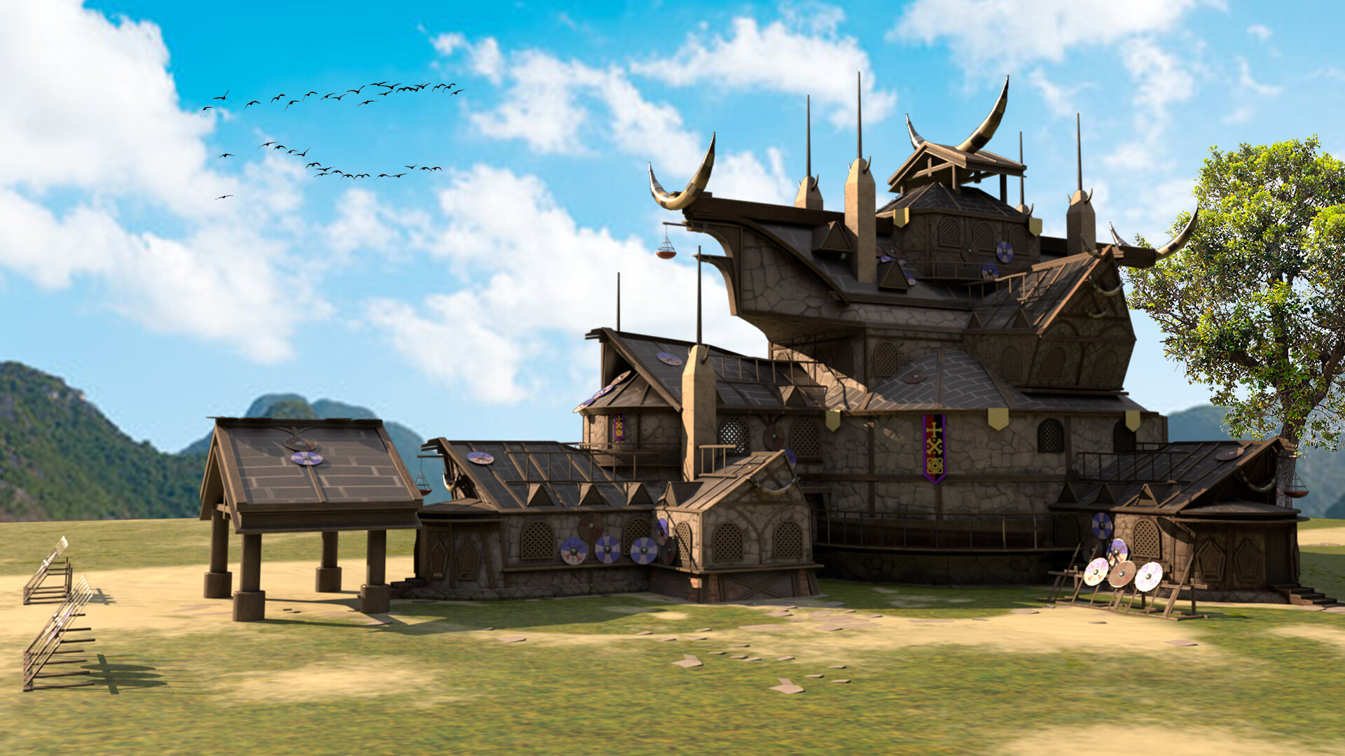 ArtStation - Viking home