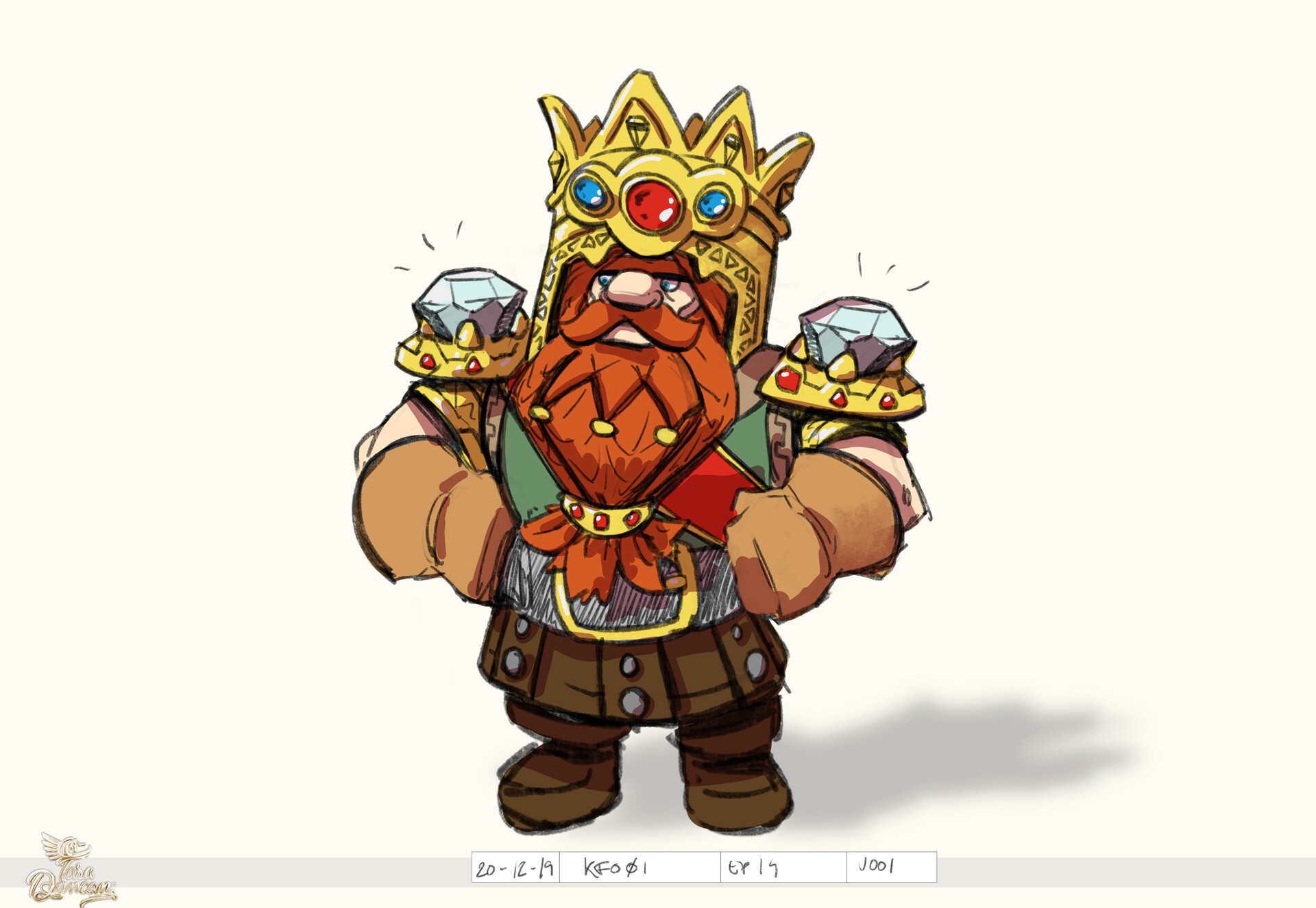 ArtStation - Tara Duncan Dwarves Design