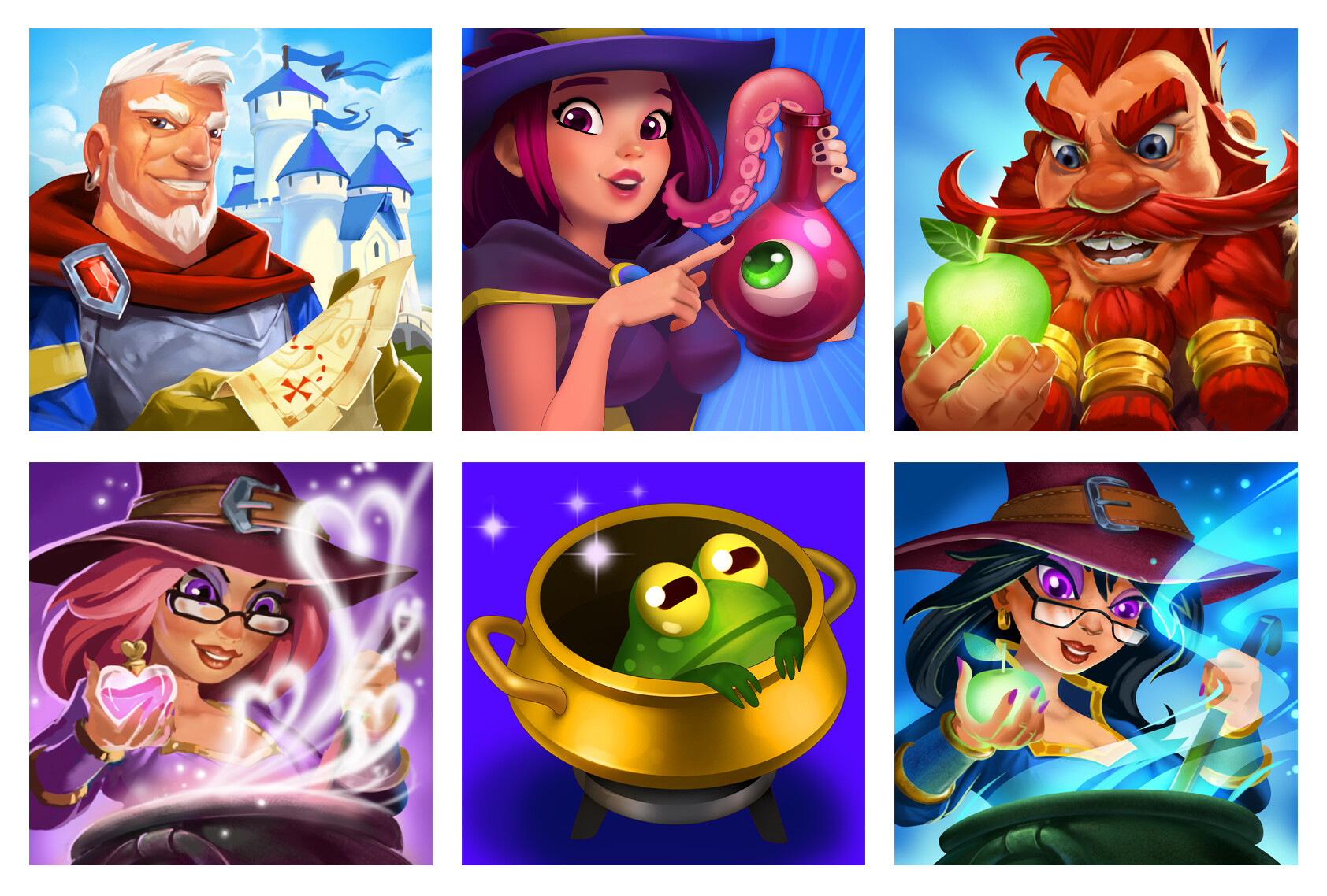 ArtStation - Merge Masters Icons