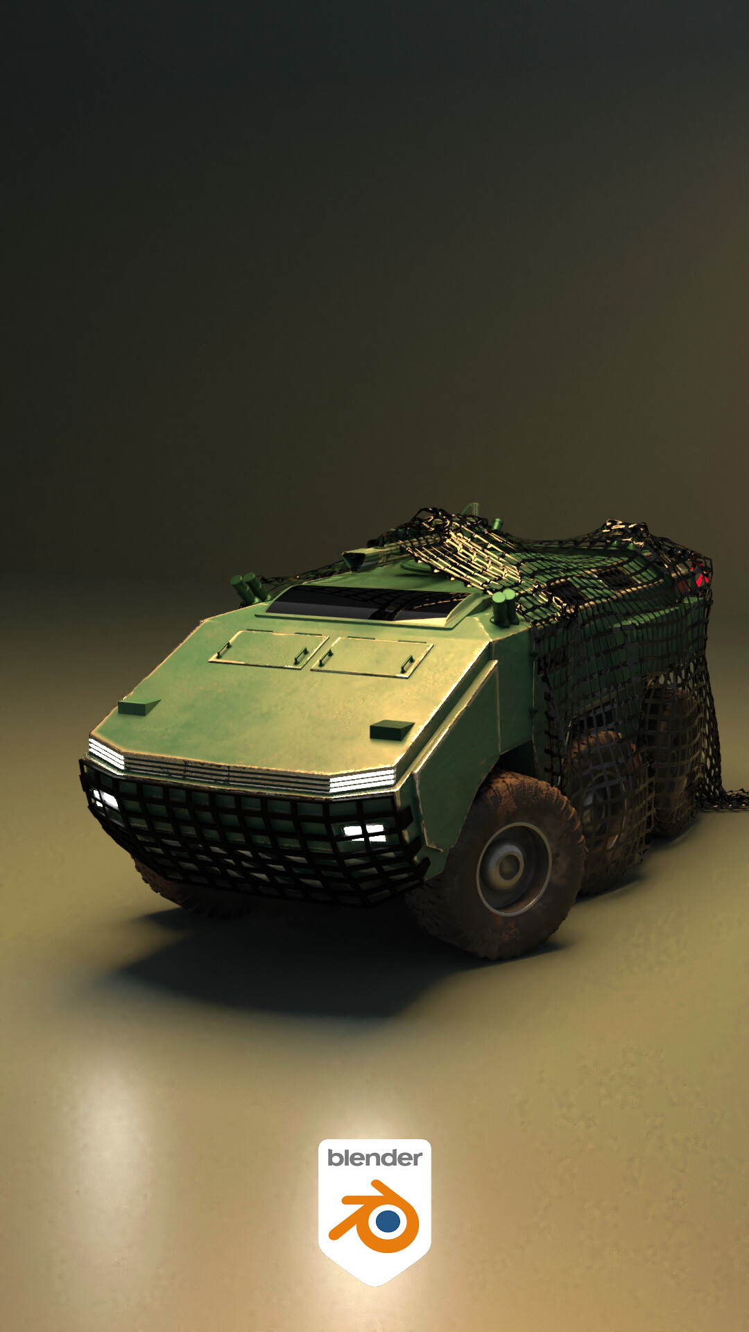 ArtStation - 6x6 Truck 3D Model