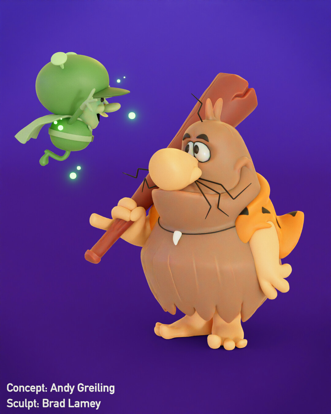 ArtStation - Captain Caveman!