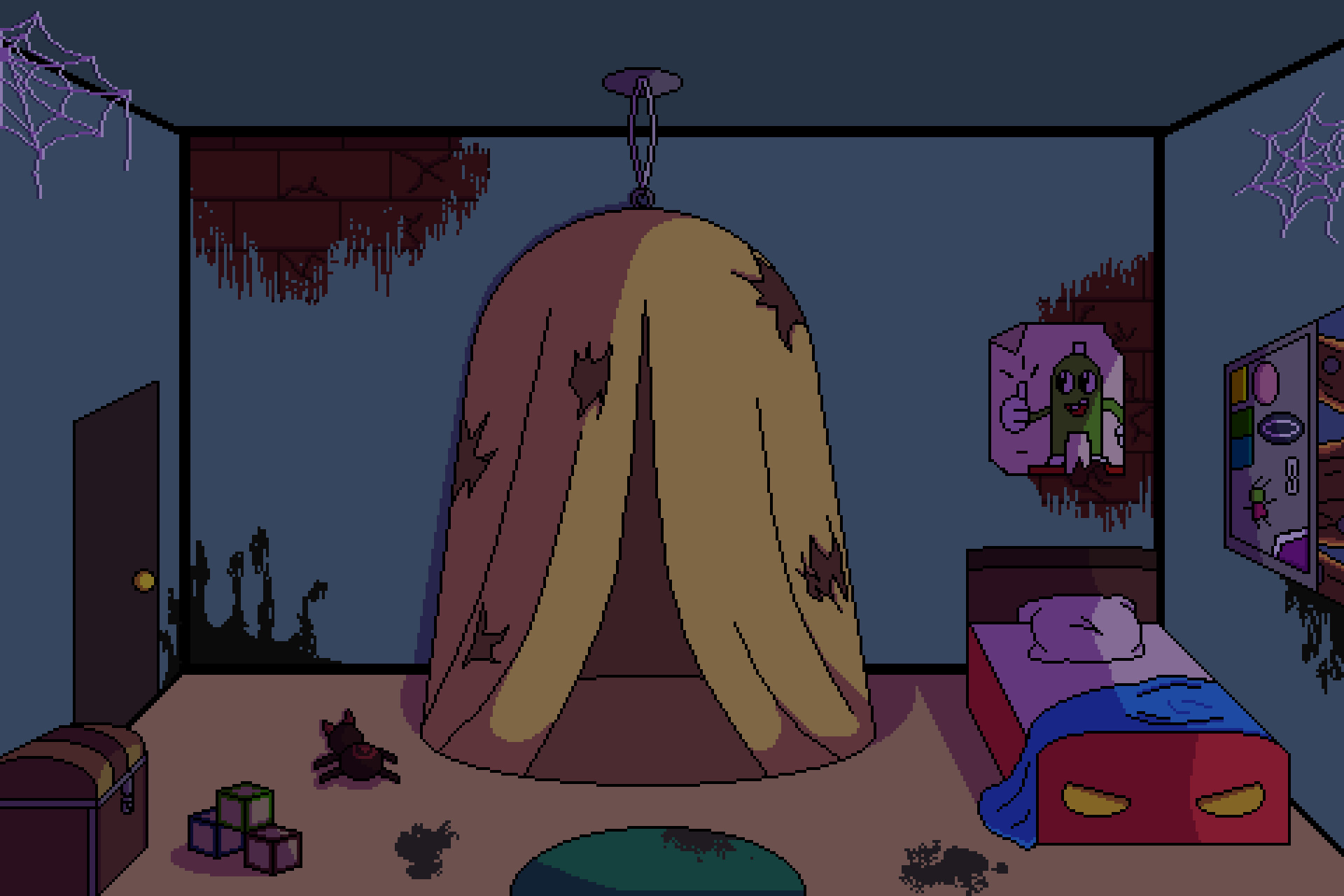 ArtStation - The Crying House (Game Project) - Backgrounds (9 of 9)