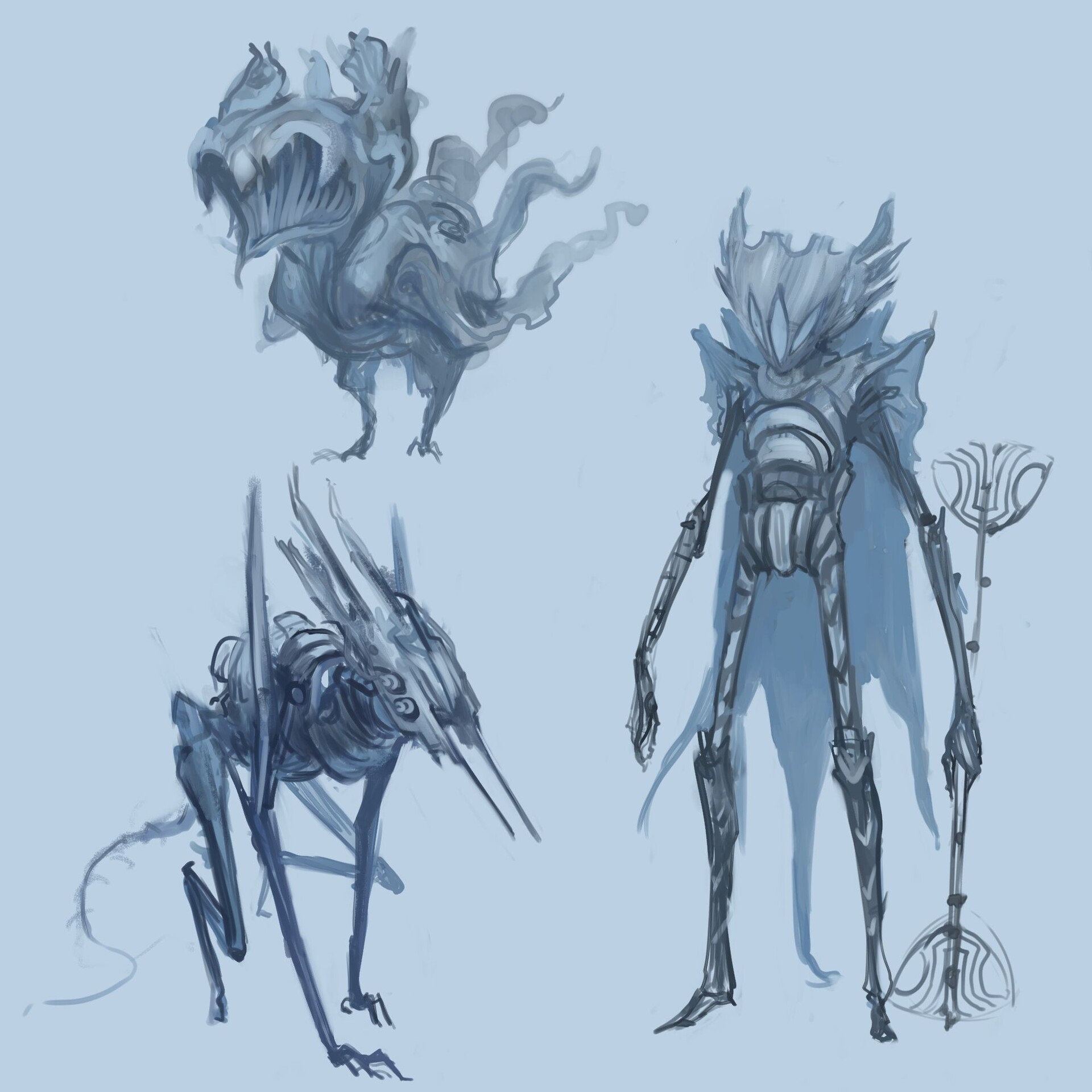 ArtStation - Creature/alien concepts