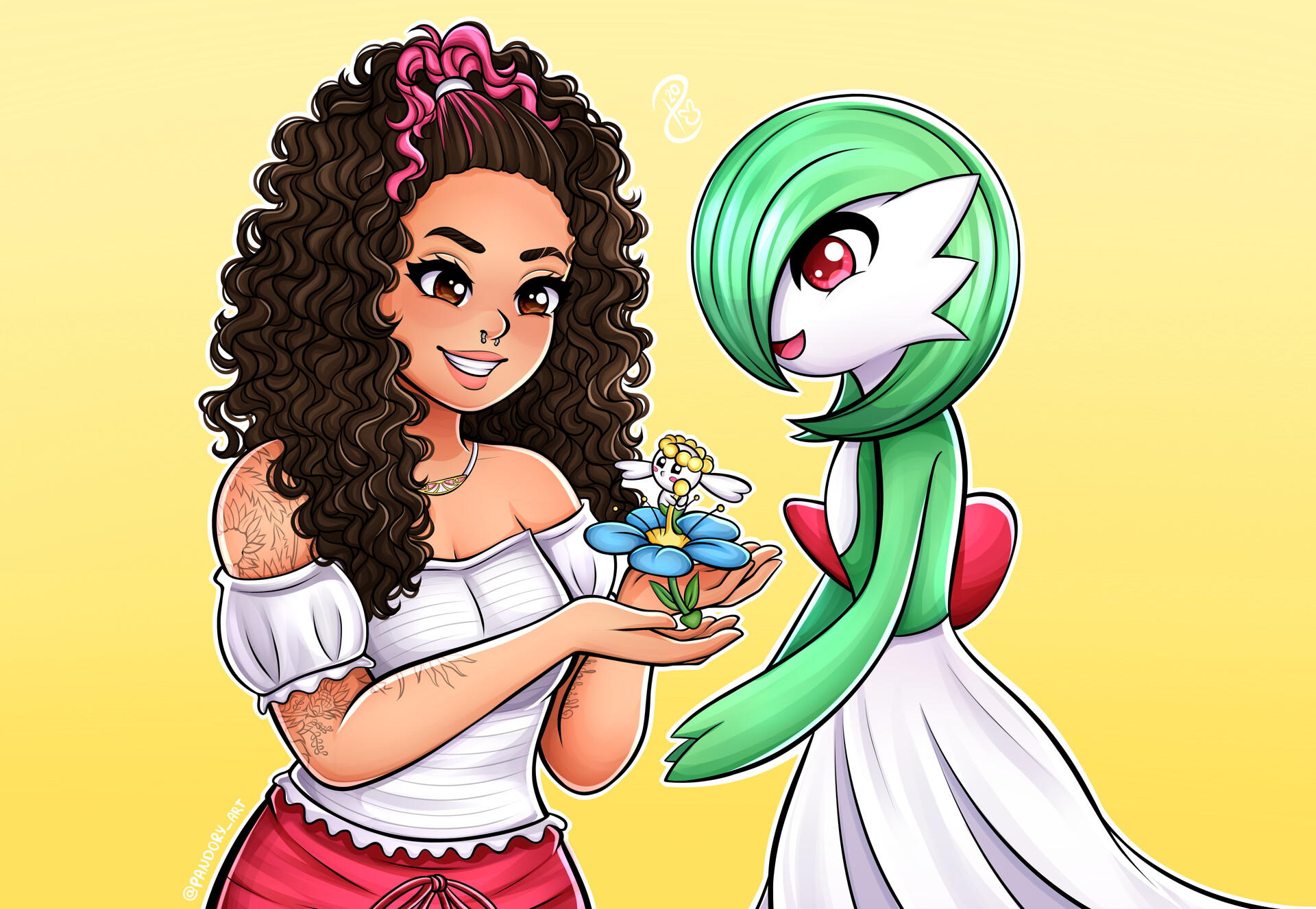 ArtStation - Pokemon Halfbody Commission