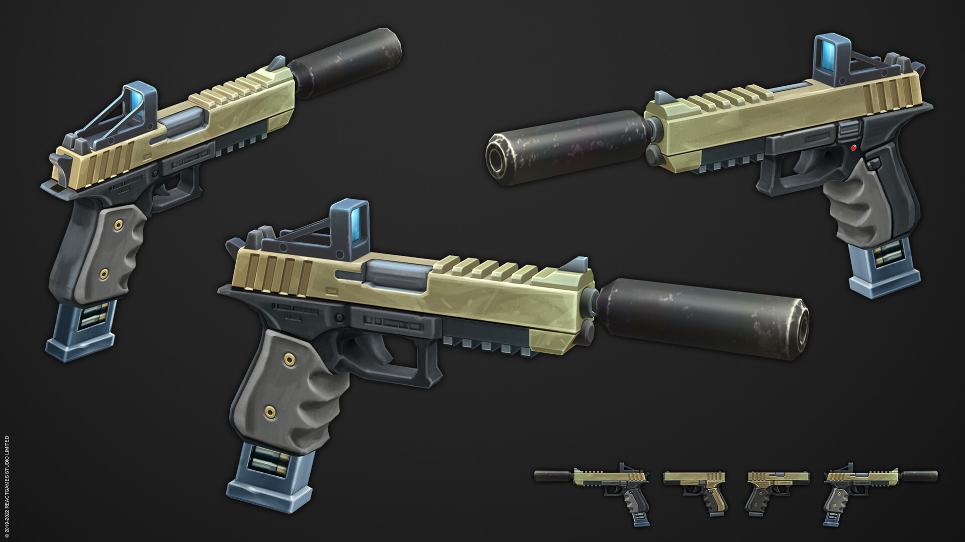 ArtStation - Glock (custom)