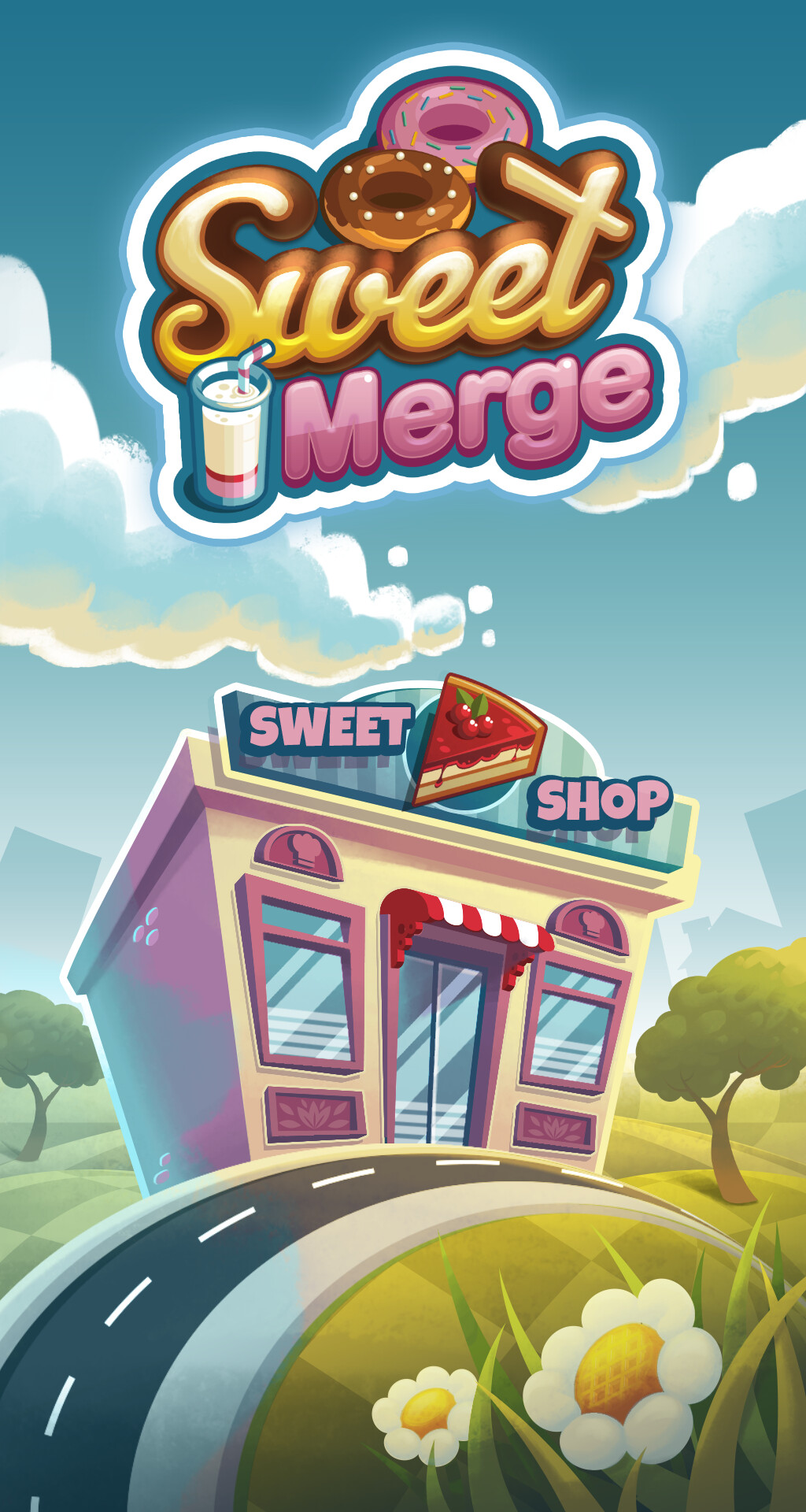 George Karachristos - Sweet shop illustration