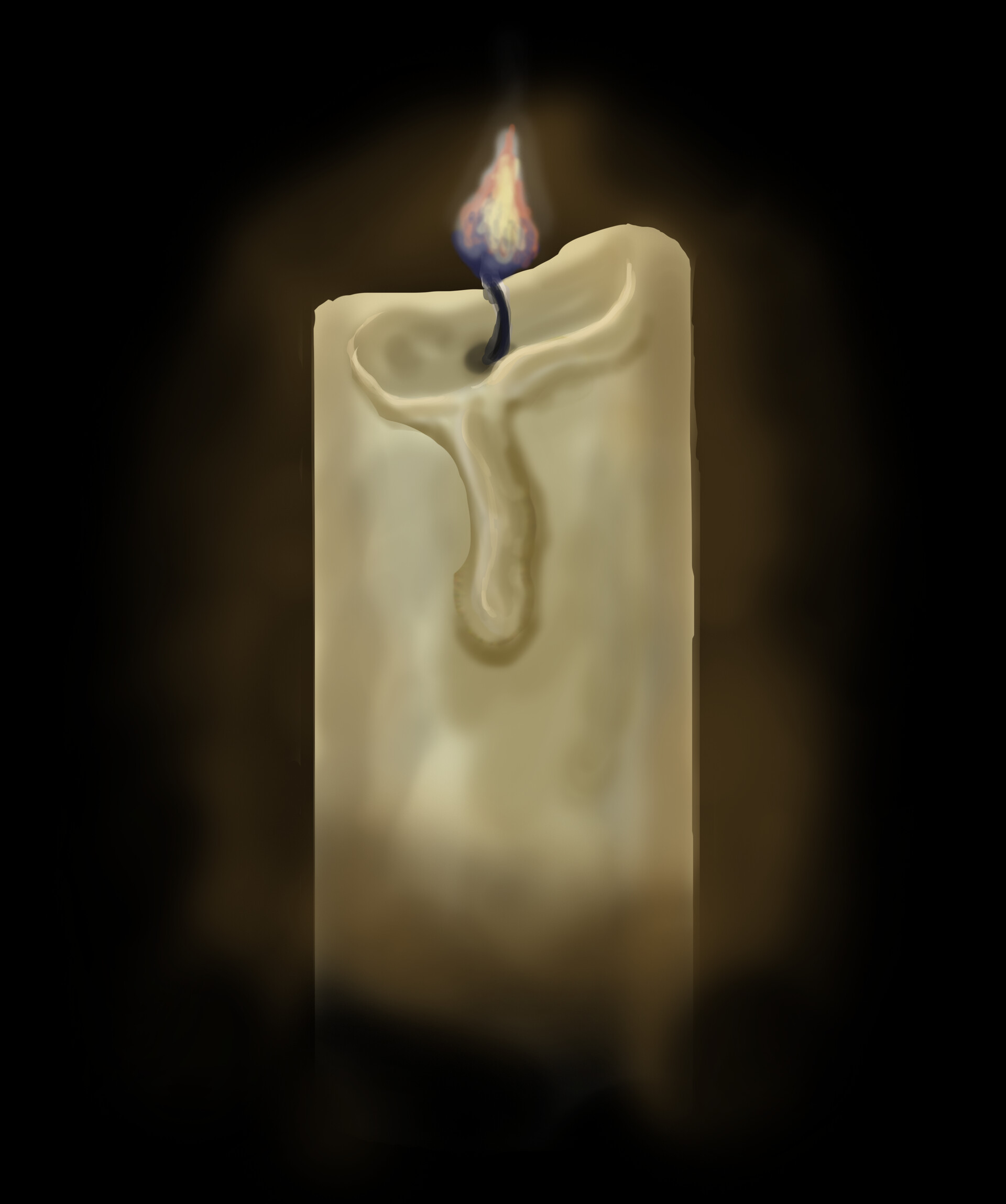 ArtStation - Candle Drawing