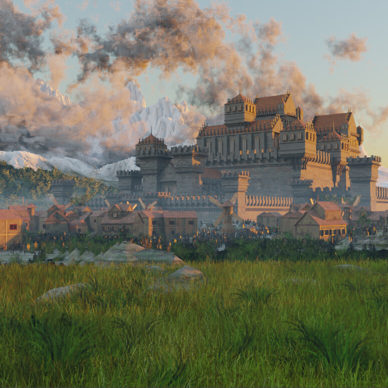 ArtStation - Castle 3 Revisited