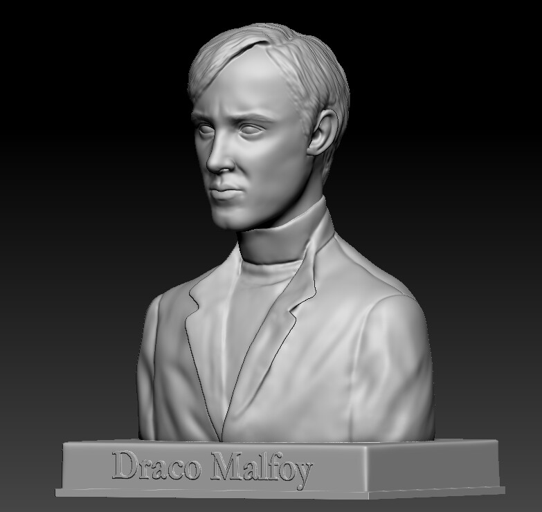 ArtStation - Draco Malfoy sculpt for 3d printing