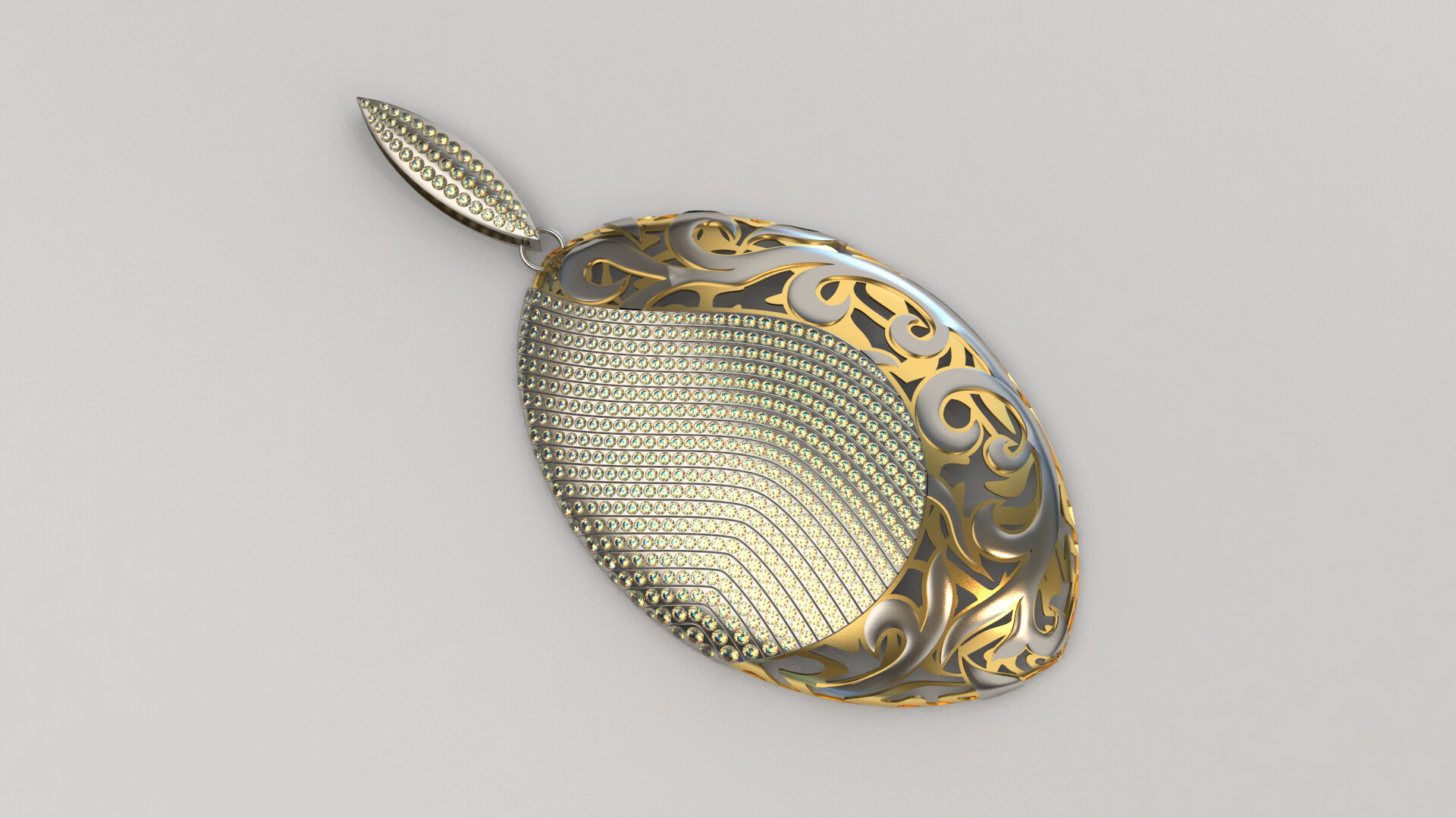 ArtStation - Pave Pendant