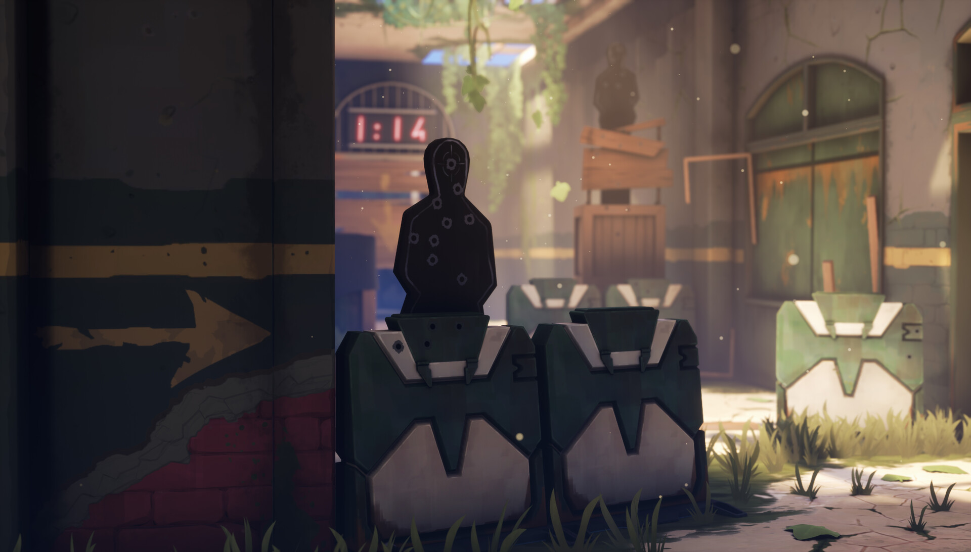 Christian Menendez - The Range - Valorant Inspired Environment