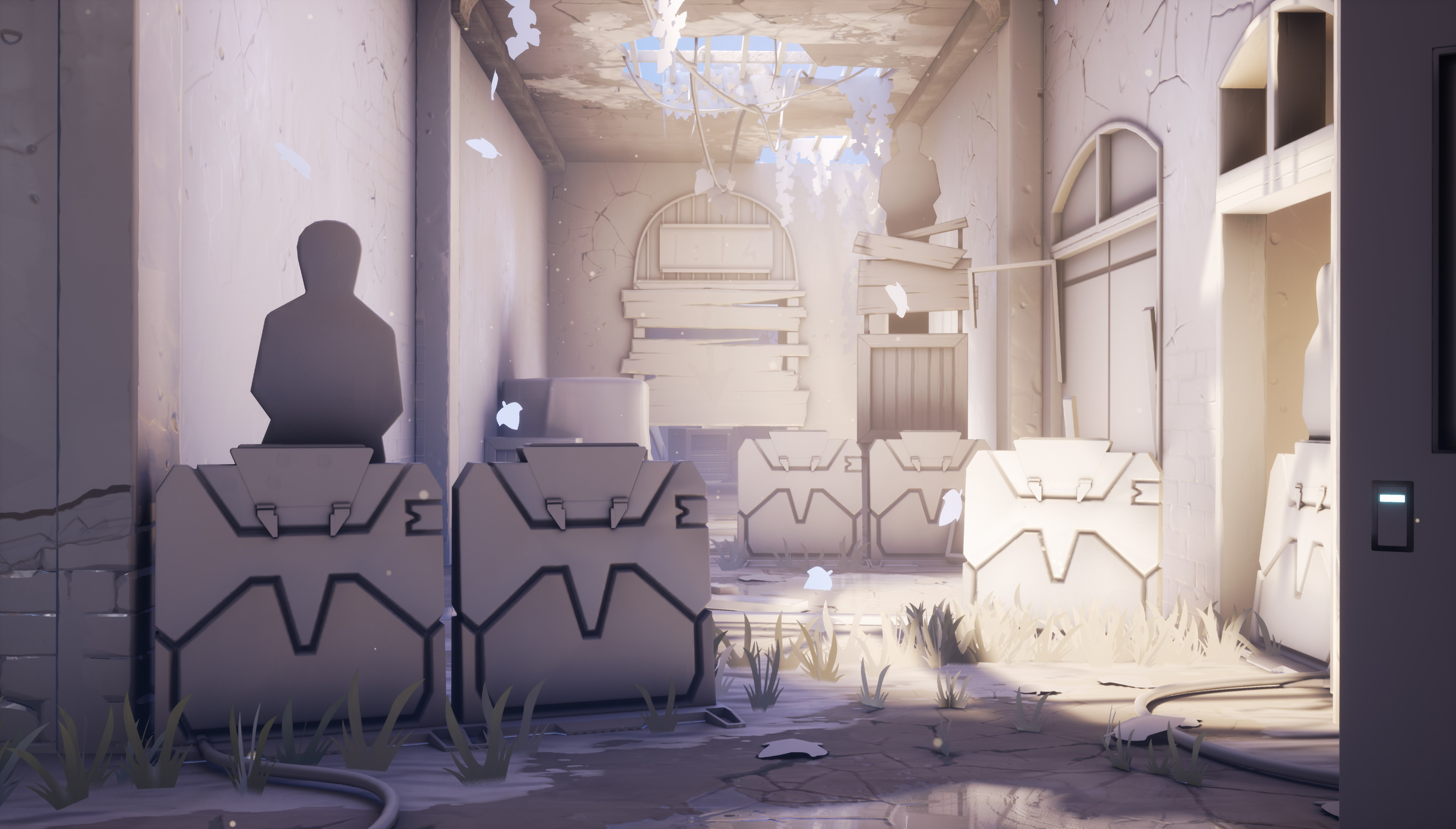 Christian Menendez - The Range - Valorant Inspired Environment