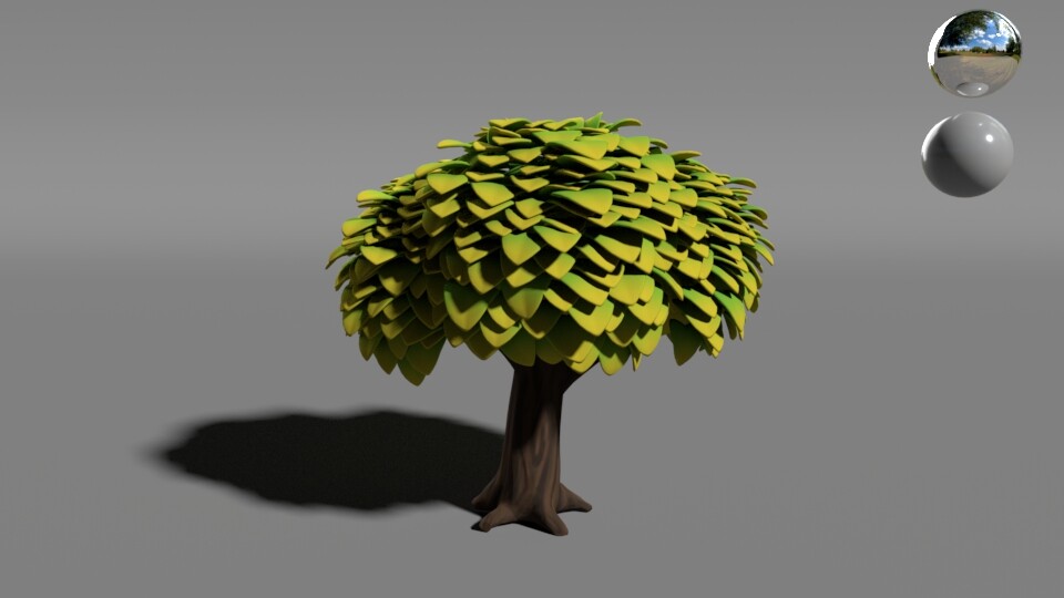 ArtStation - Stylized Tree Asset