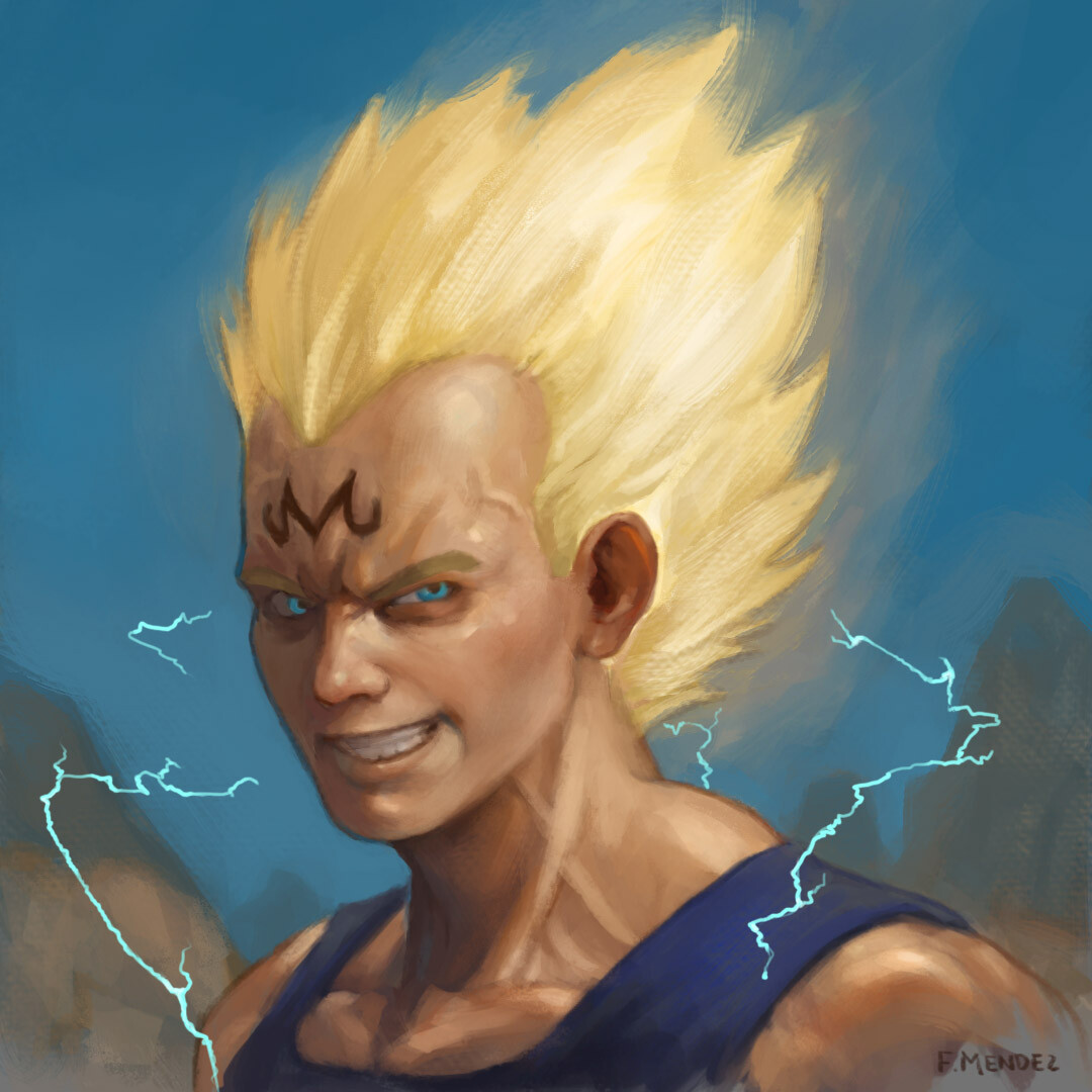 ArtStation - Majin Vegeta
