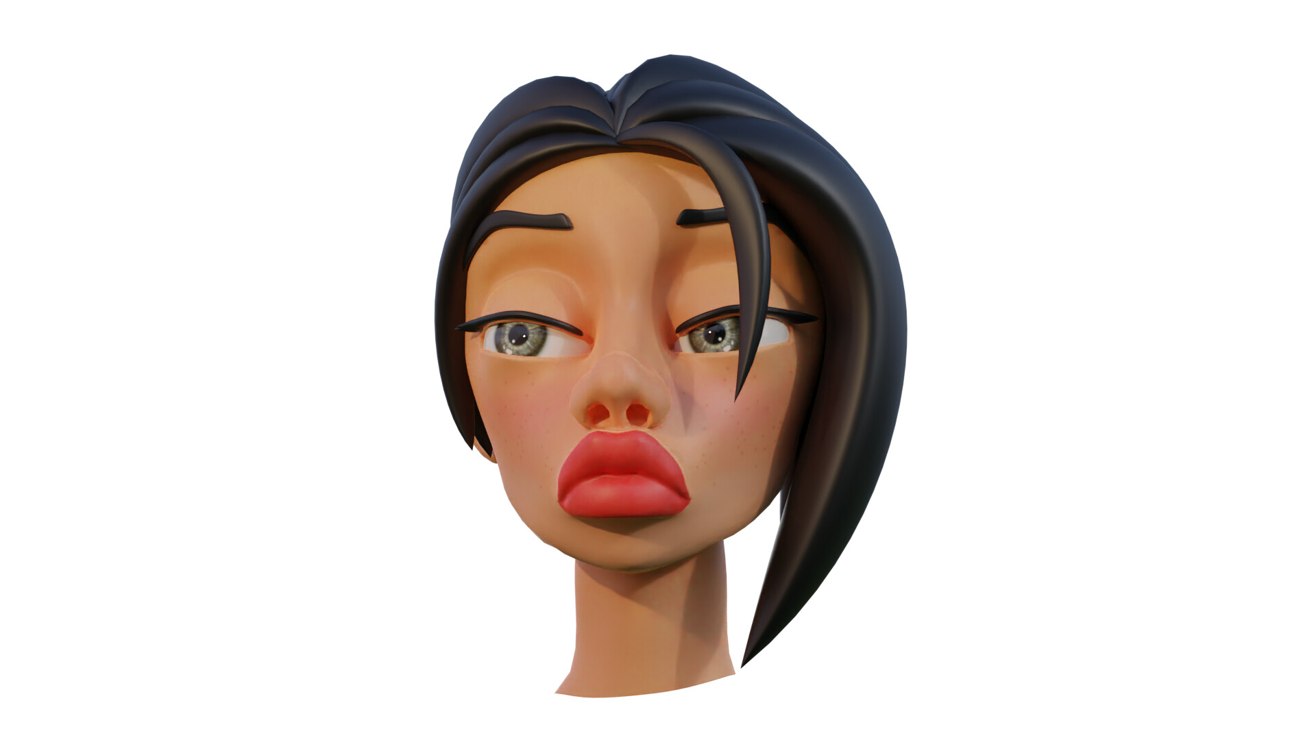ArtStation - 3D Stylized Face