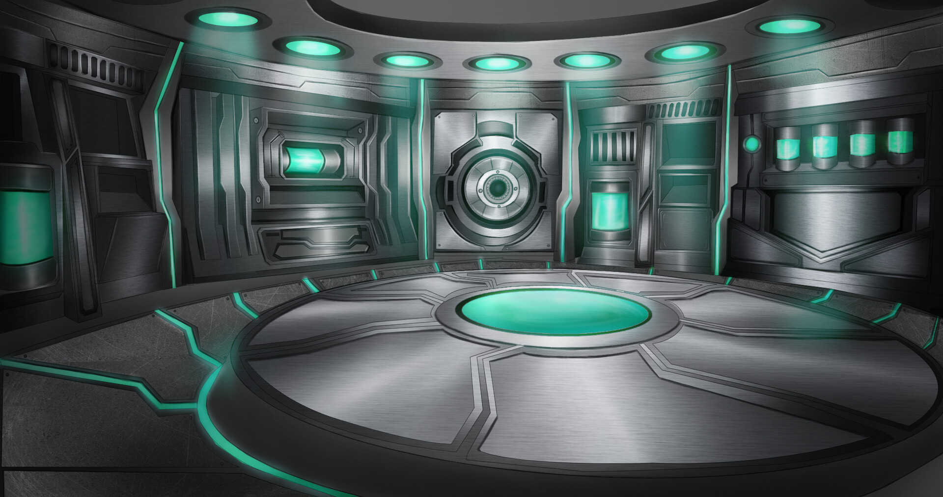 ArtStation - Robot Blast - VR Environments - Design process