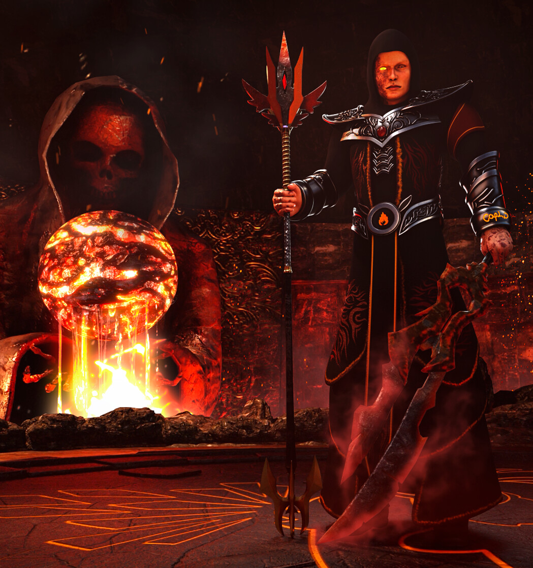 ArtStation - War of Wizards Game Project