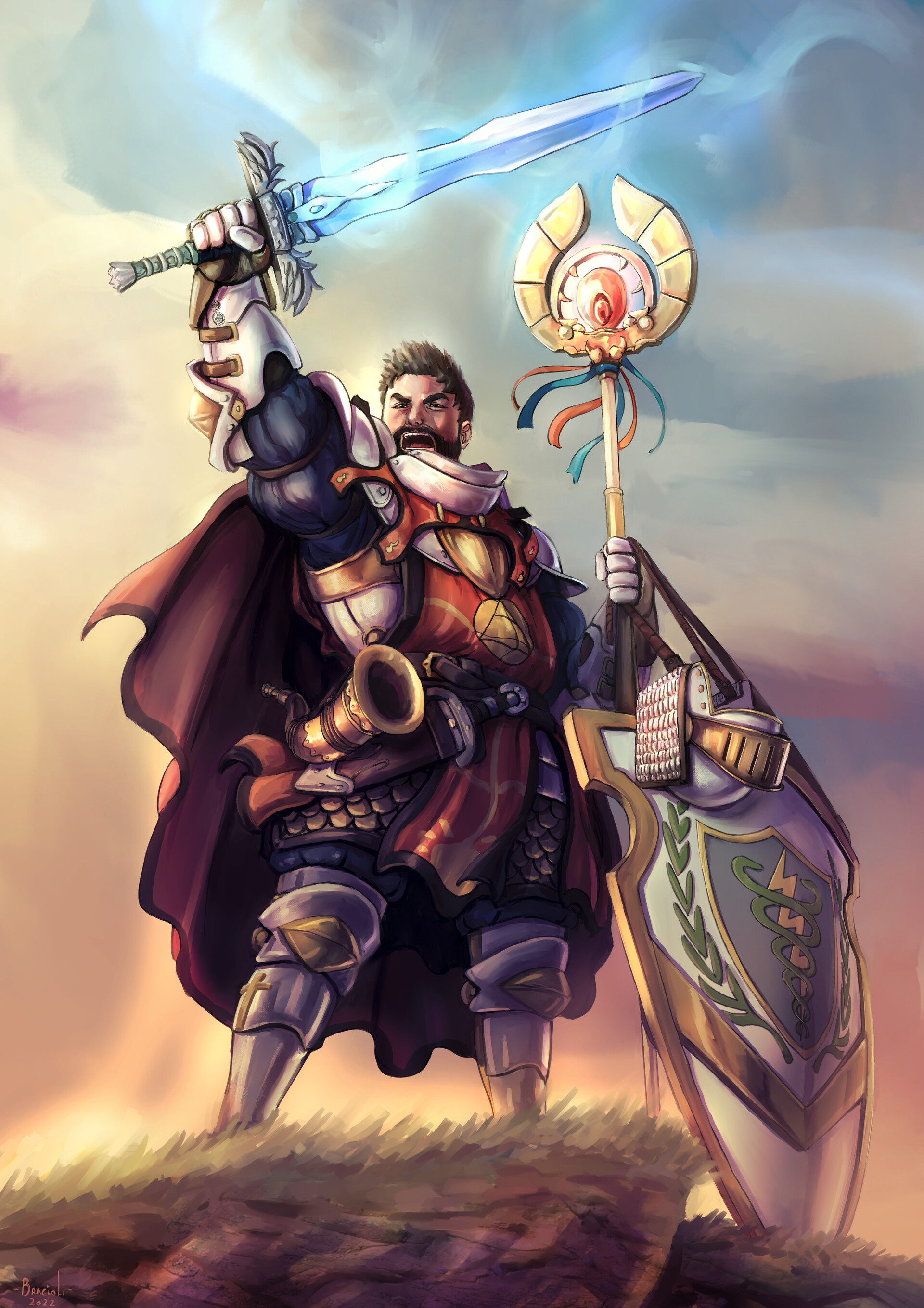 ArtStation - Holy Knight