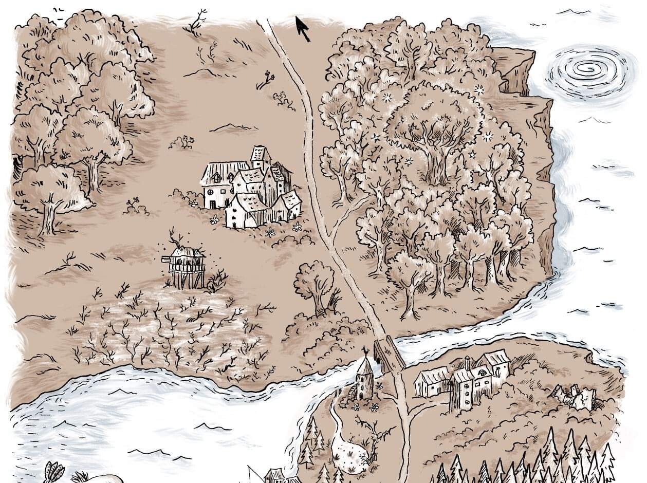 Rackham le Roux - Duncan's world map