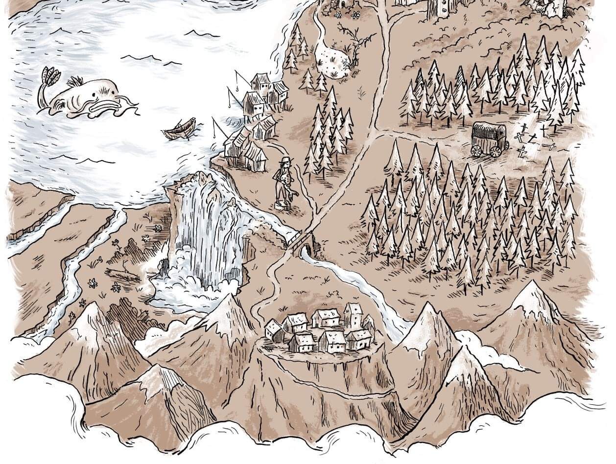 Rackham le Roux - Duncan's world map