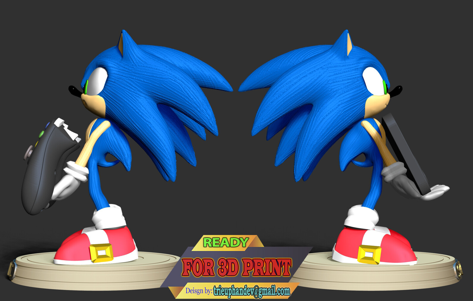 Bon Bon Art - Sonic the Hedgehog