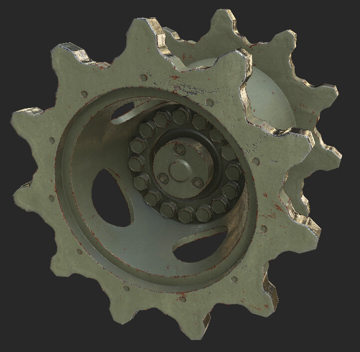 ArtStation - Drive wheel