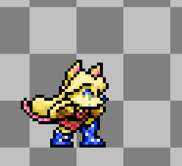Minecraft Pixel Art Super Sonic