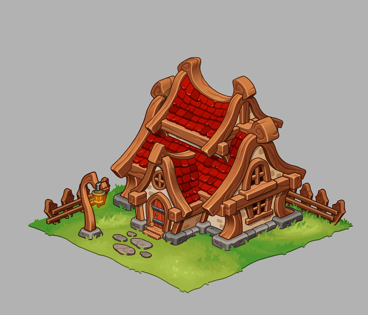 ArtStation - casual house